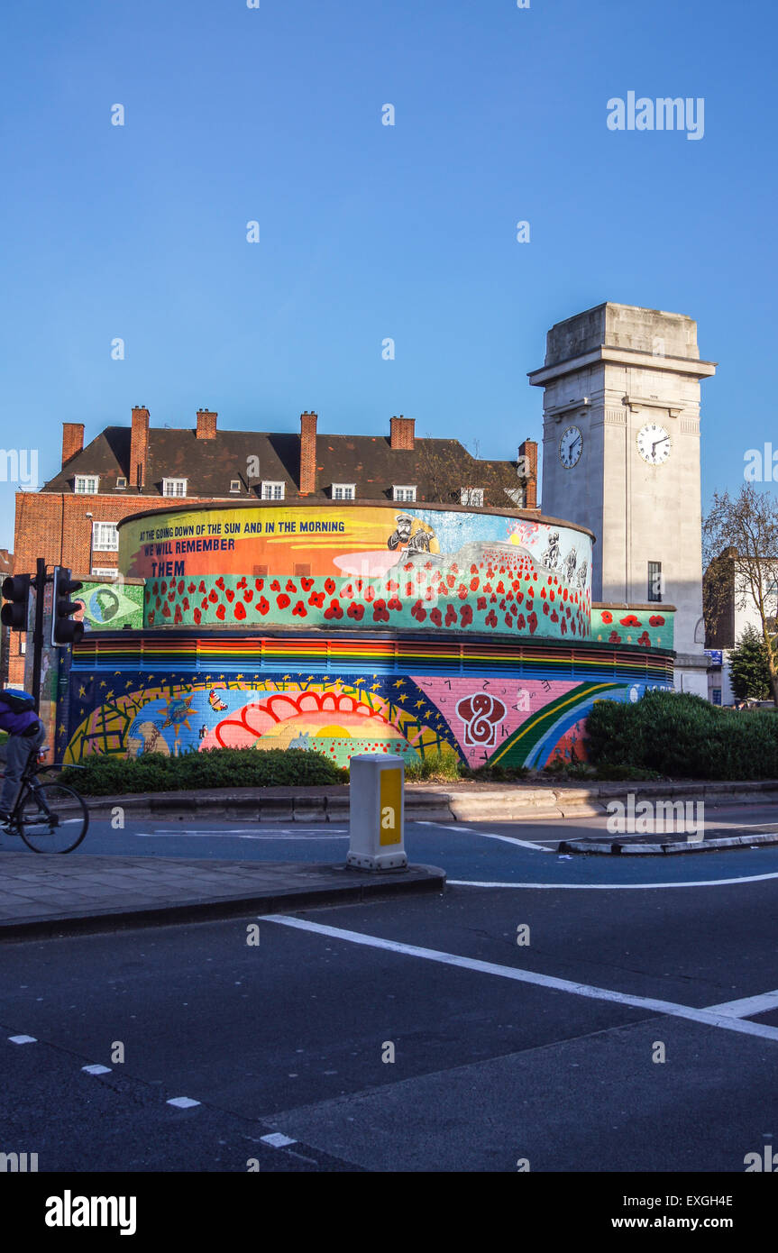 Stockwell war memorial frank twydals hi-res stock photography and ...