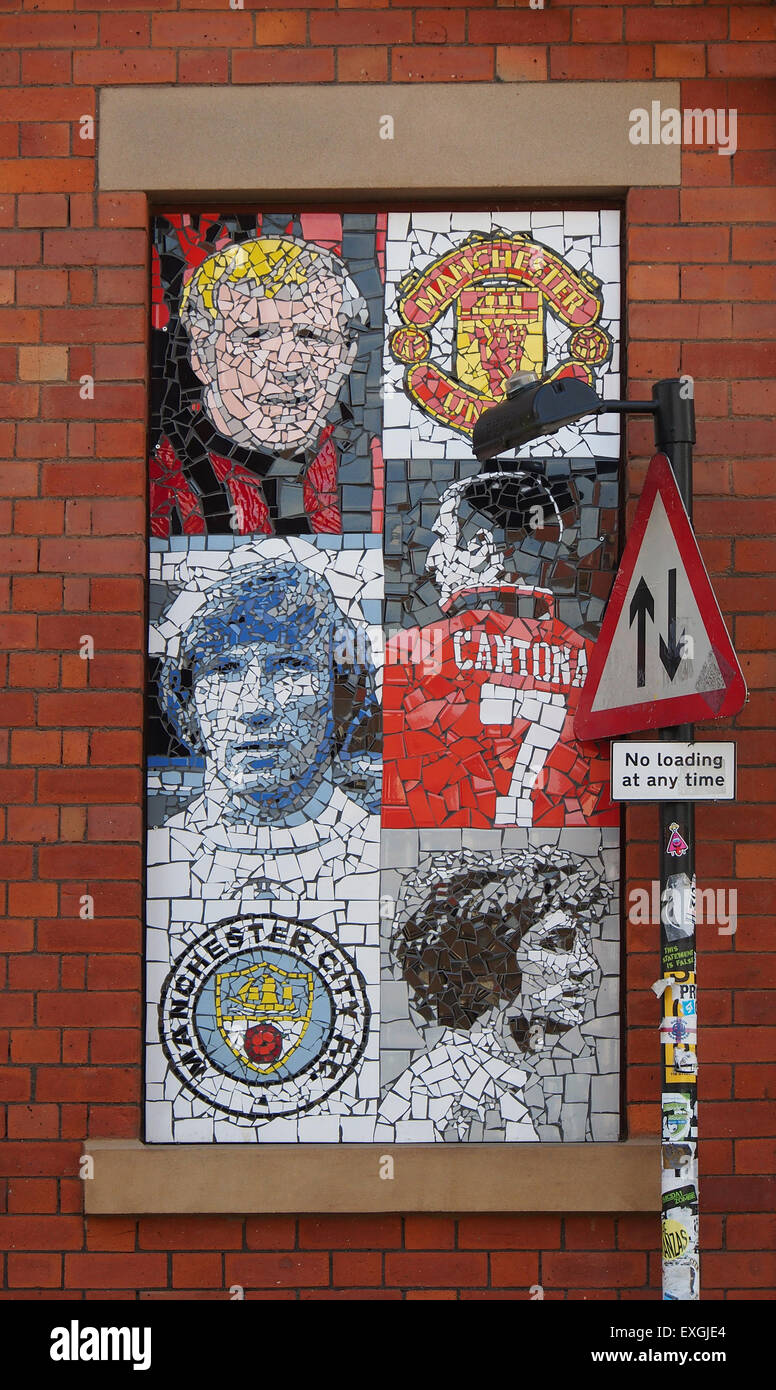 Unveiled in May 2012 these 7 mosaics by local artist Mark Kennedy are ...