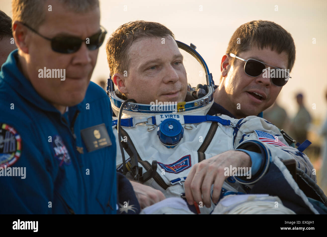 NASA astronaut Terry Virts and Expedition 43 crew returned to Earth ...