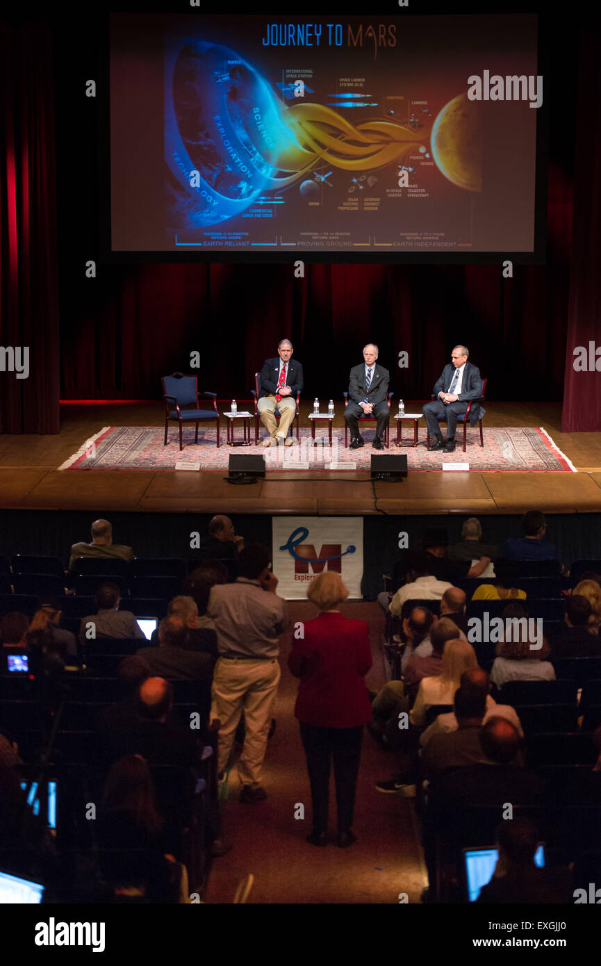 NASA leadership discusses the path to human exploration of Mars at the ...