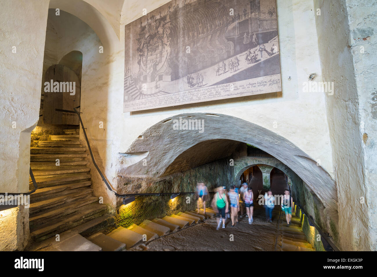 Fortress Koenigstein, Saxonian Swiss, Saxony, Germany, Europe Stock ...