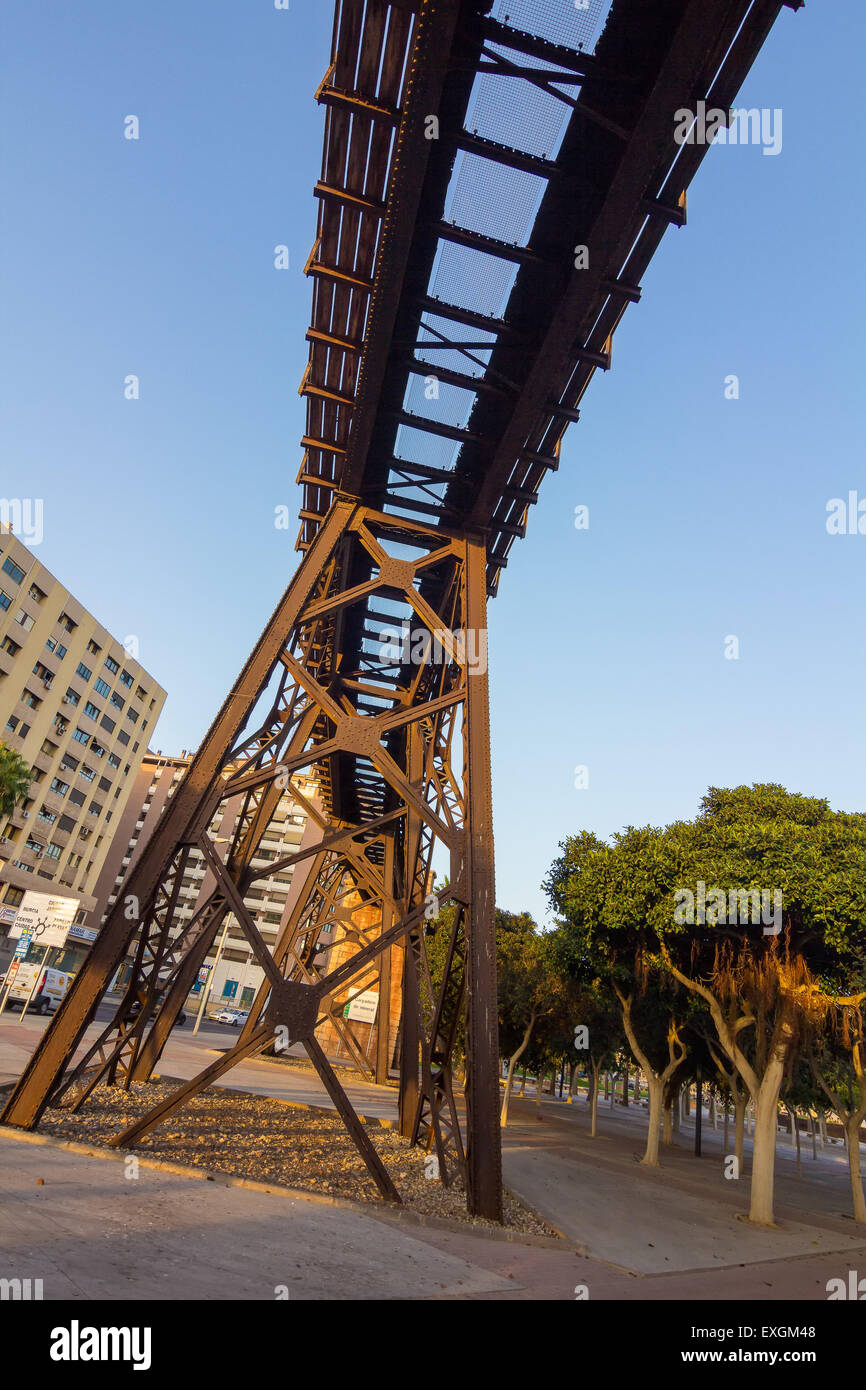 Ancient structure mining "The English Cable" Cable Ingles on almeria ...
