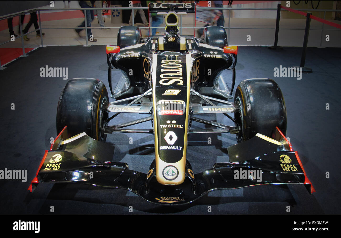 Lotus formular 1 racingcar on display at the Rai International Motor ...