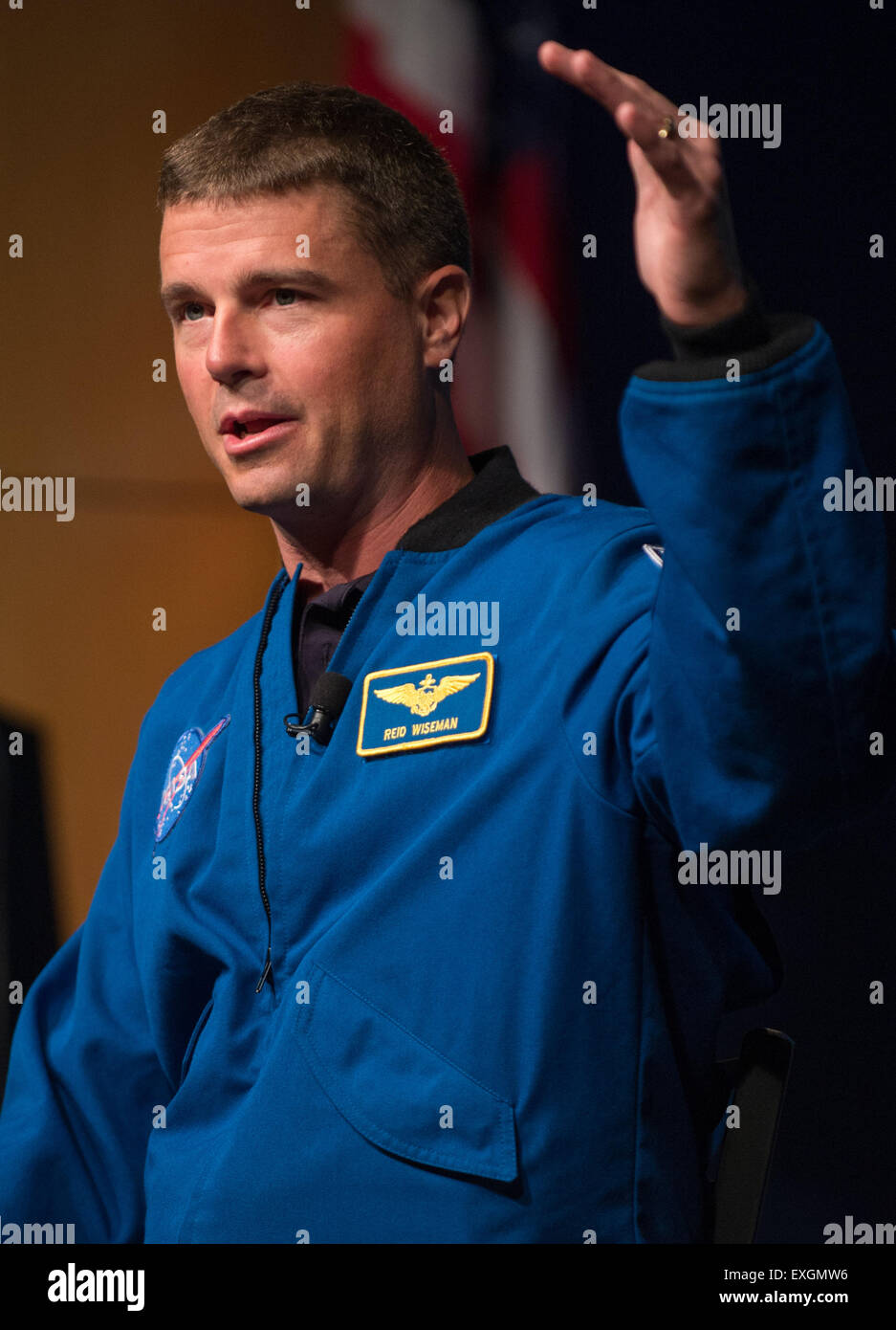 NASA astronaut Reid Wiseman discussed his experiences aboard the ...