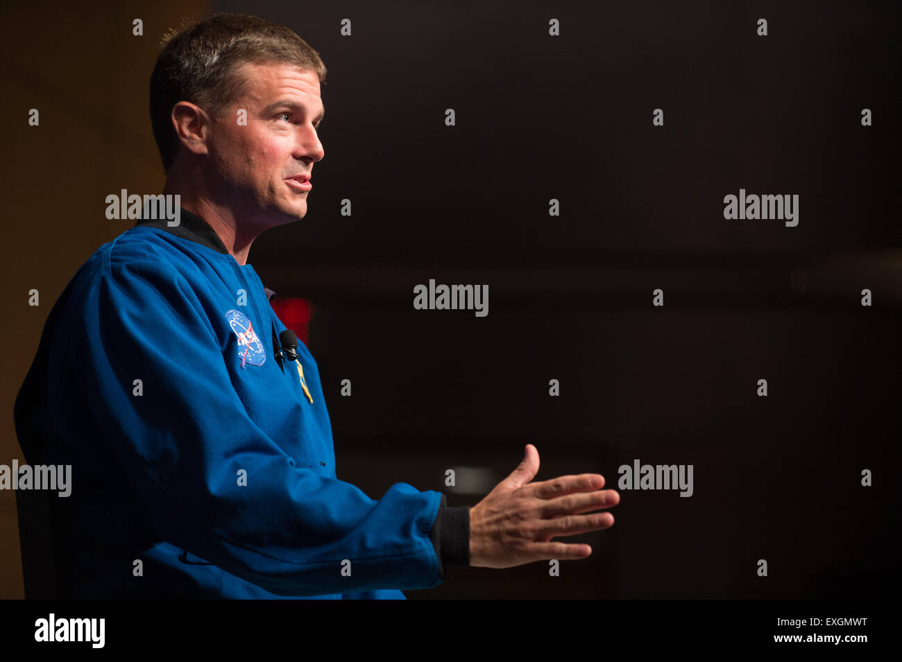 NASA astronaut Reid Wiseman discussed his experiences aboard the ...