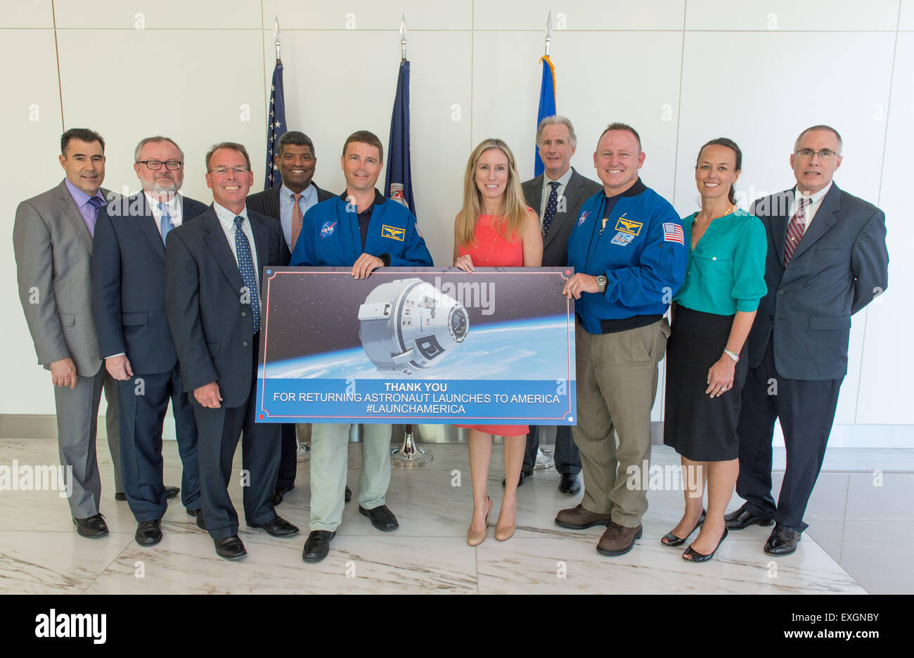 NASA astronauts Reid Wiseman and Barry Wilmore express their gratitude ...