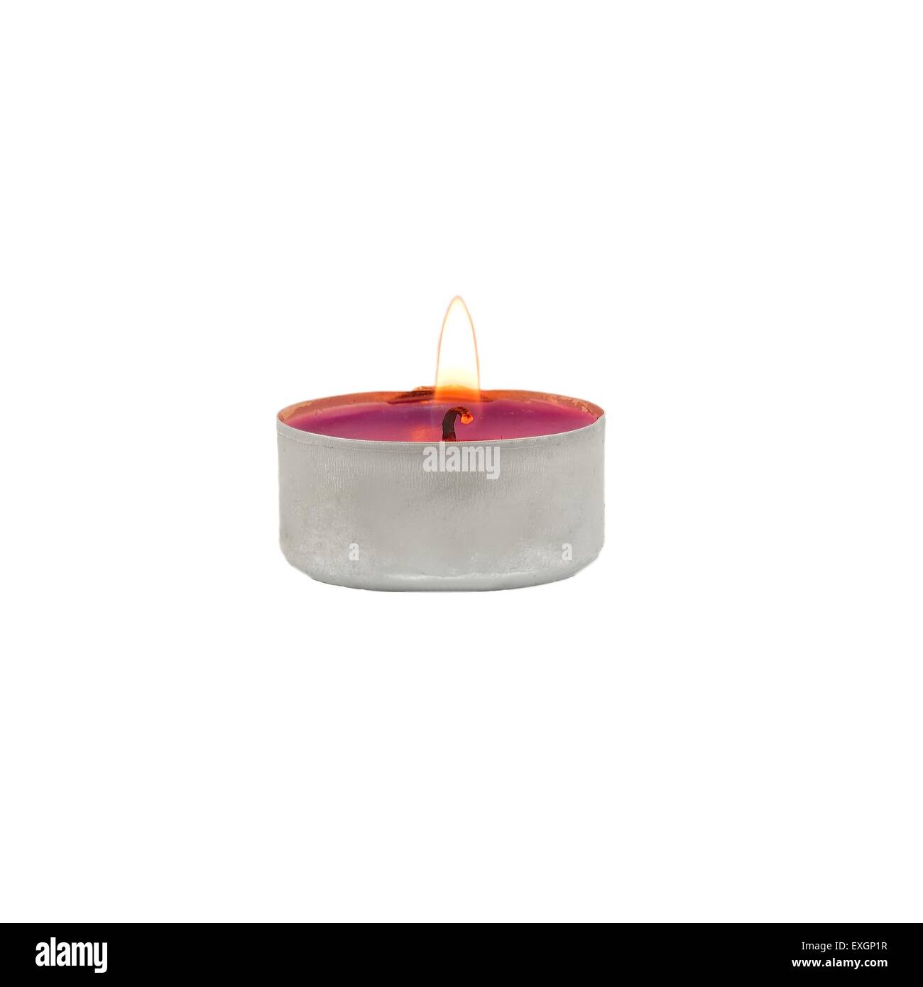 Candle fire burn flame glow light hi-res stock photography and images ...