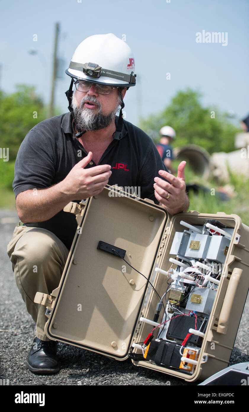 NASA’s Jim Lux presented the FINDER system, designed to locate ...