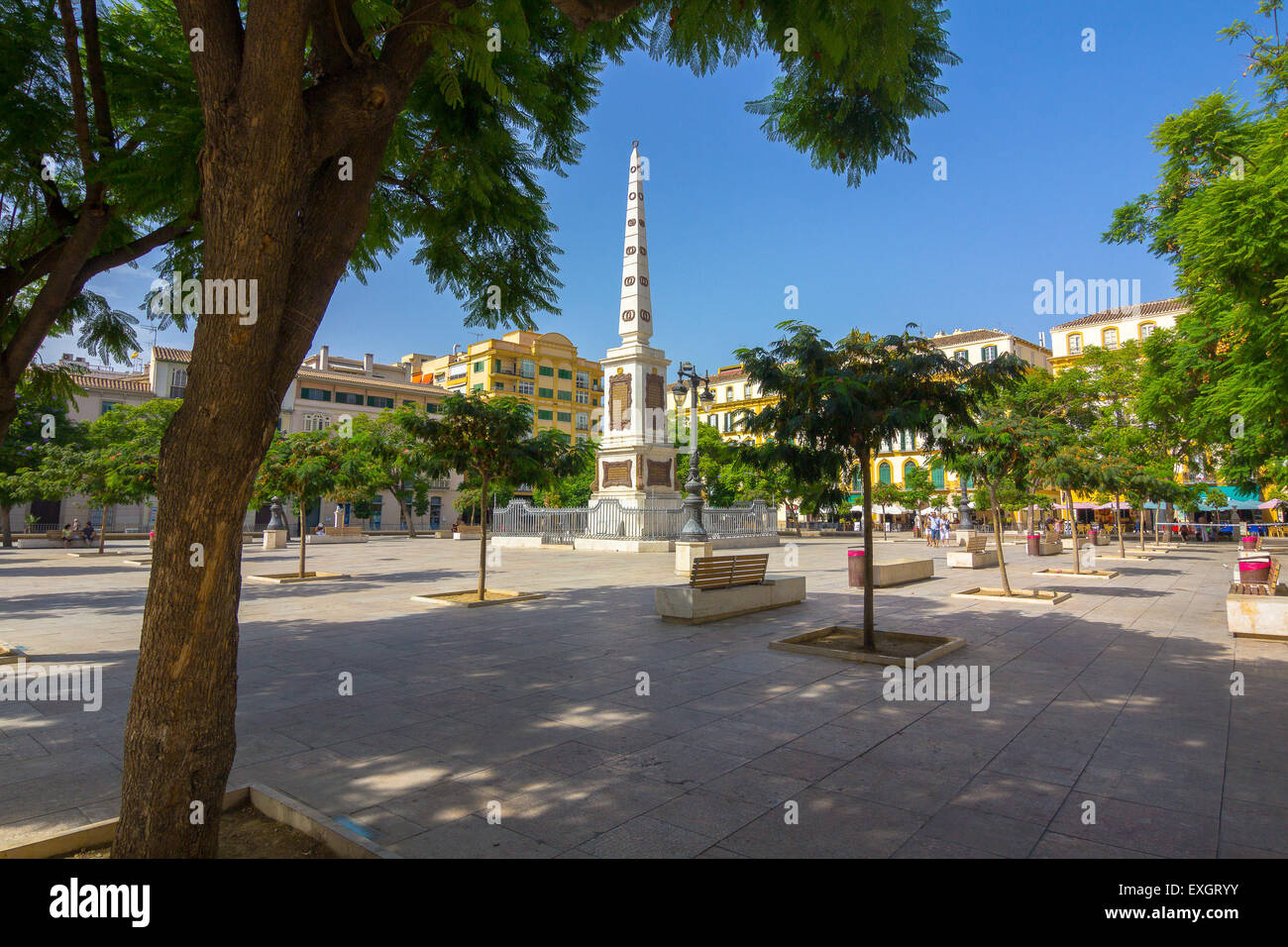 Historic main plaza malaga hi-res stock photography and images - Alamy