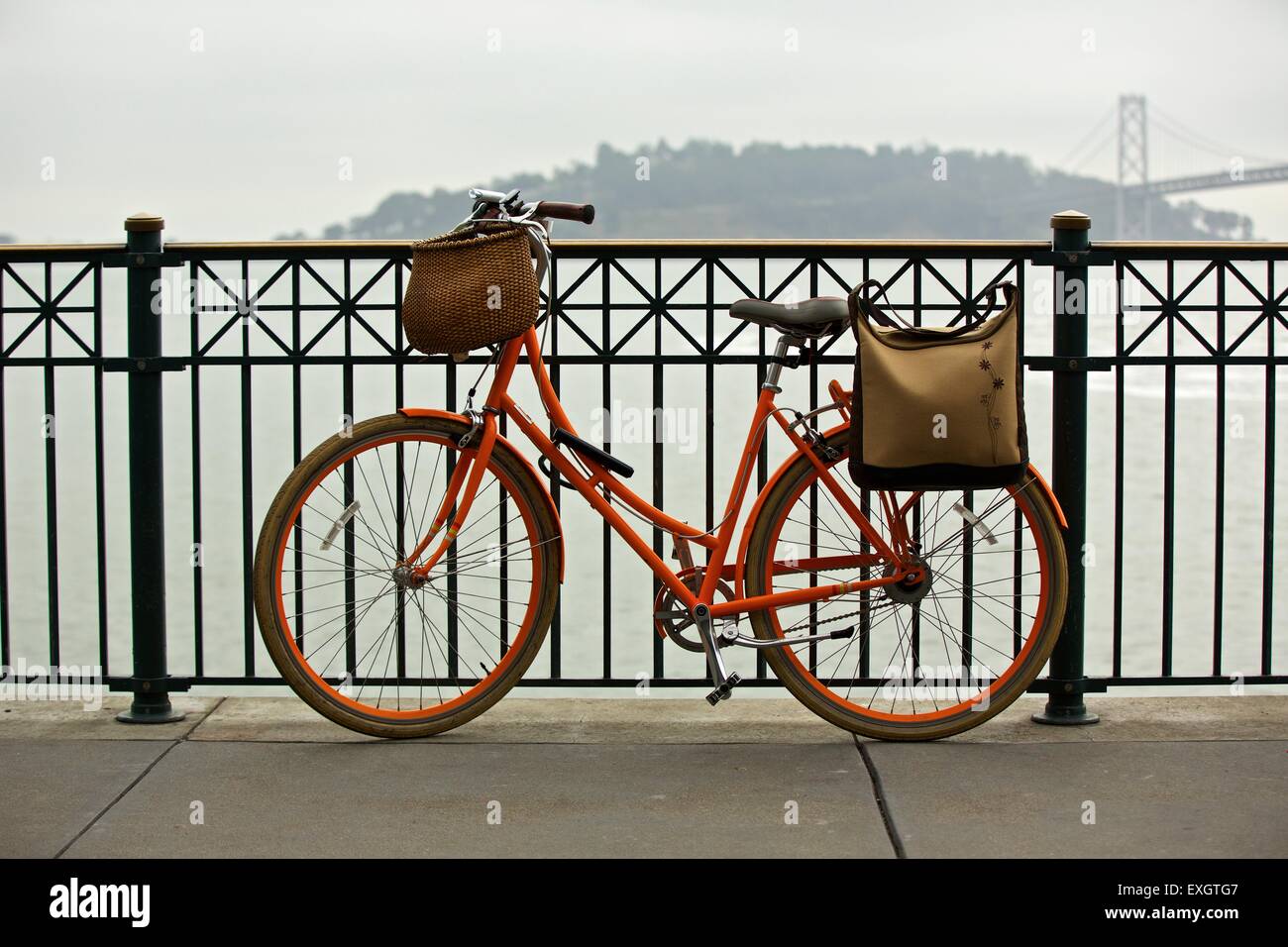 Bike railing hi-res stock photography and images - Alamy