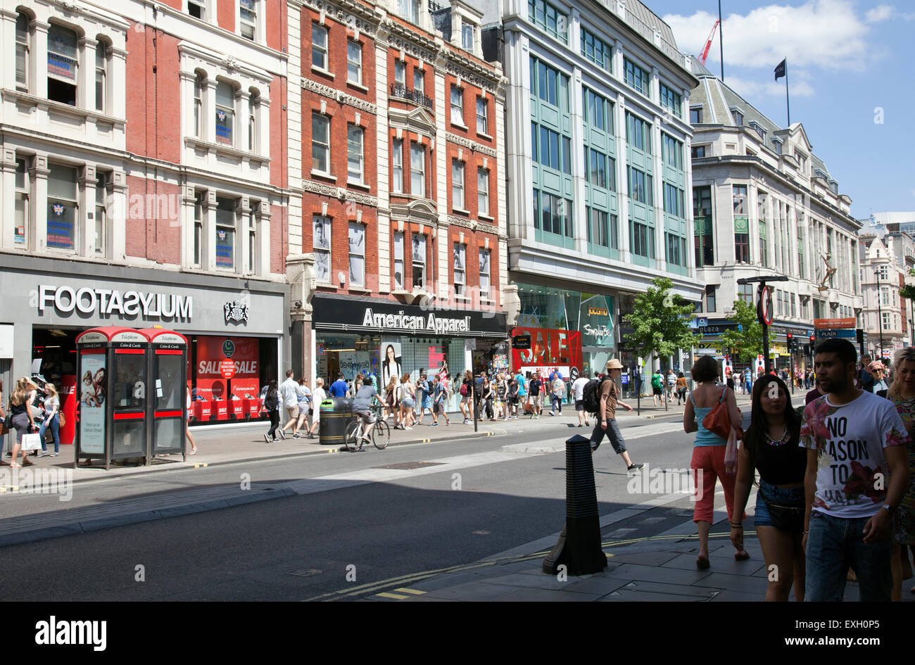 City centre shops london oxford street hi-res stock photography and ...