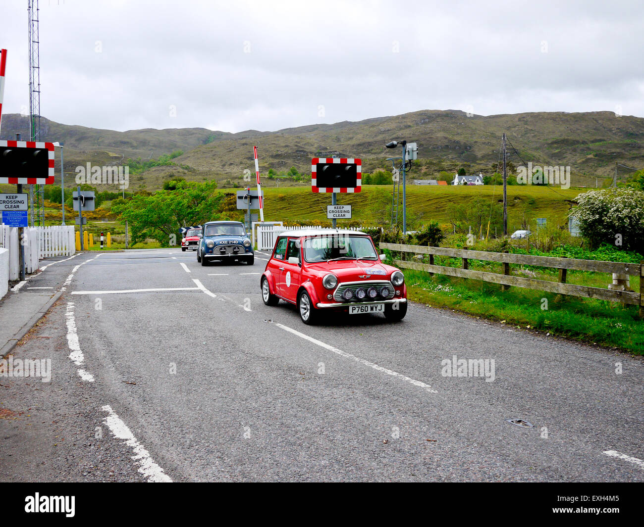 Classic mini highlands hi-res stock photography and images - Alamy