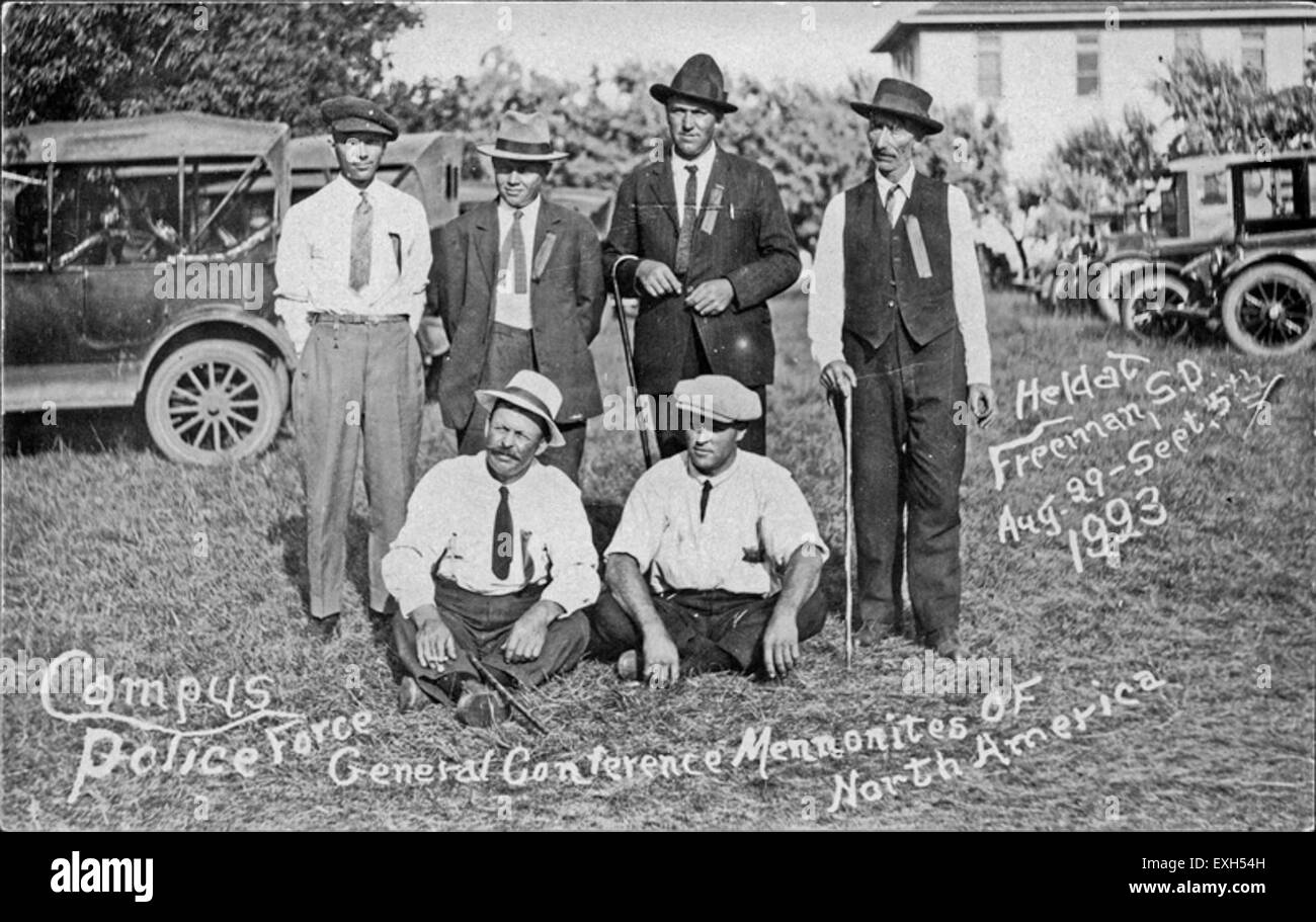 A meeting of the General Conference Mennonite Church in 1923 ...