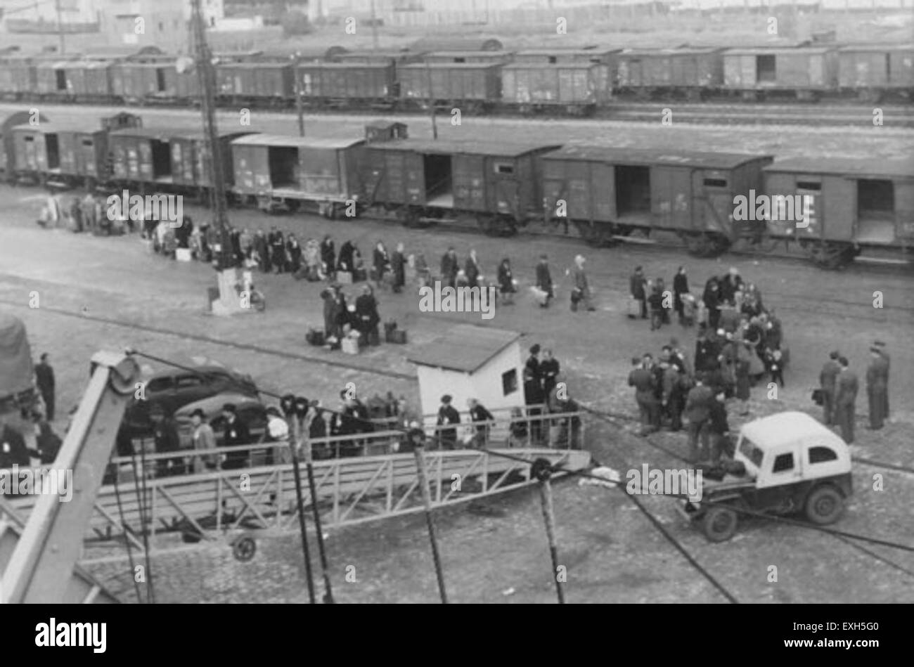 The General Stuart Heintzelman, a troop transport ship, is shown during ...