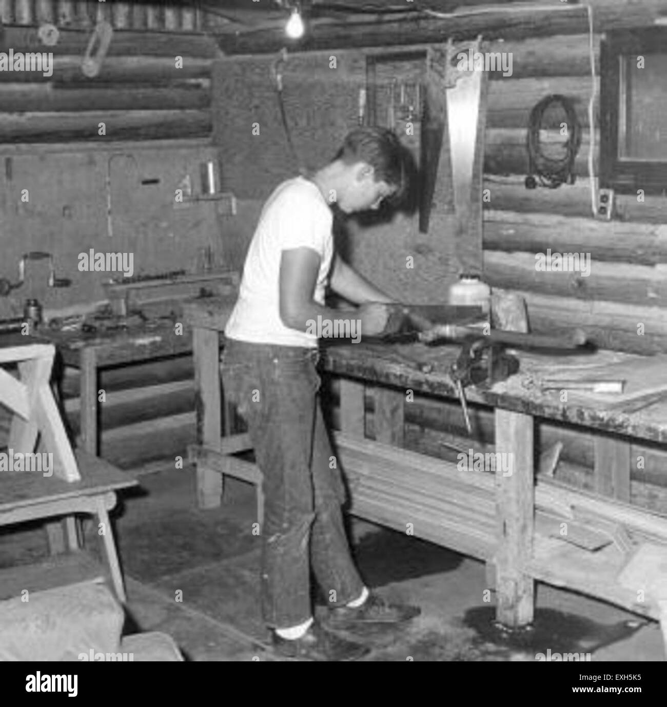 Project on wood Black and White Stock Photos & Images - Alamy