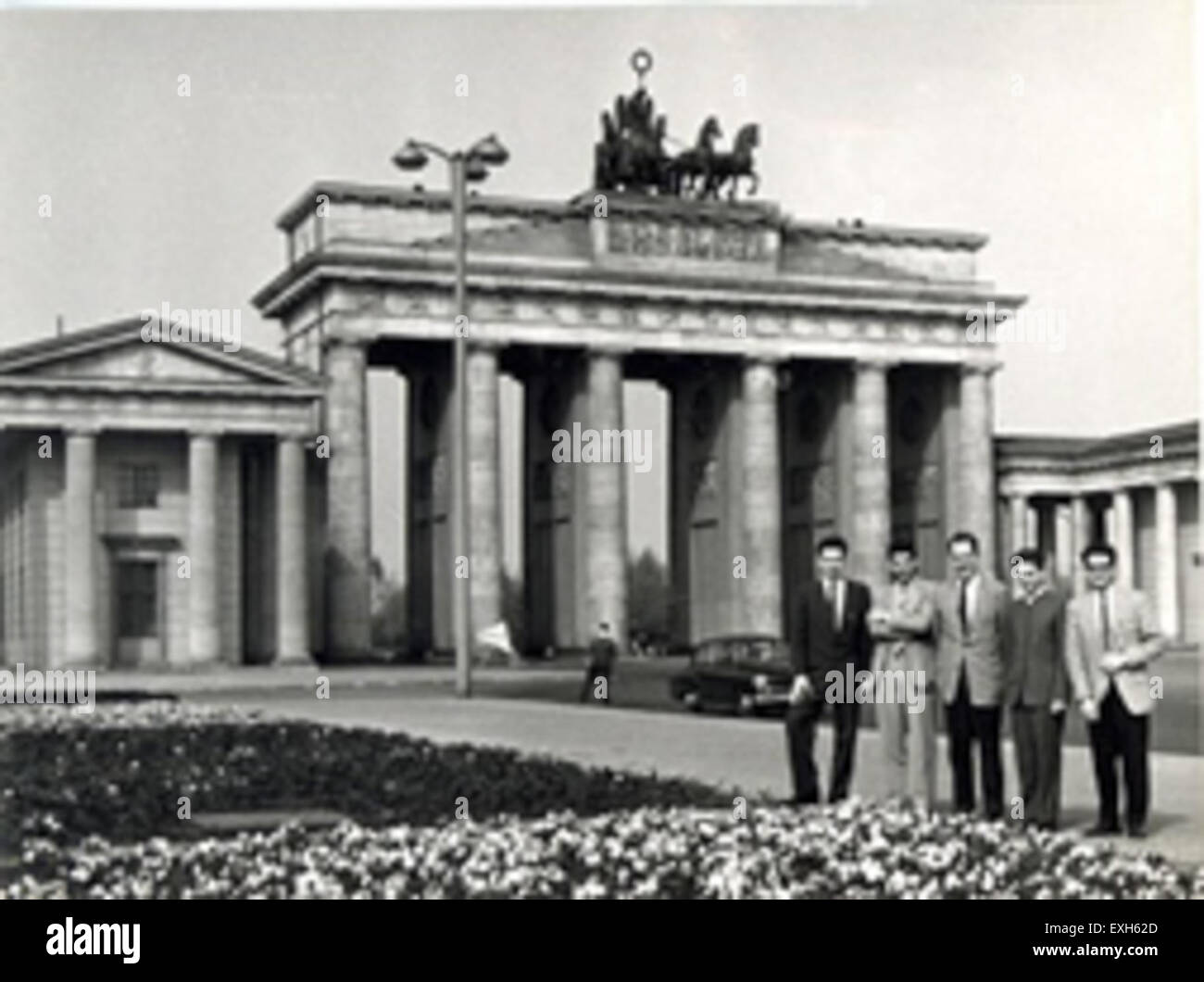 The Brandenburg Gate in Berlin, Germany, is a symbol of both historical ...