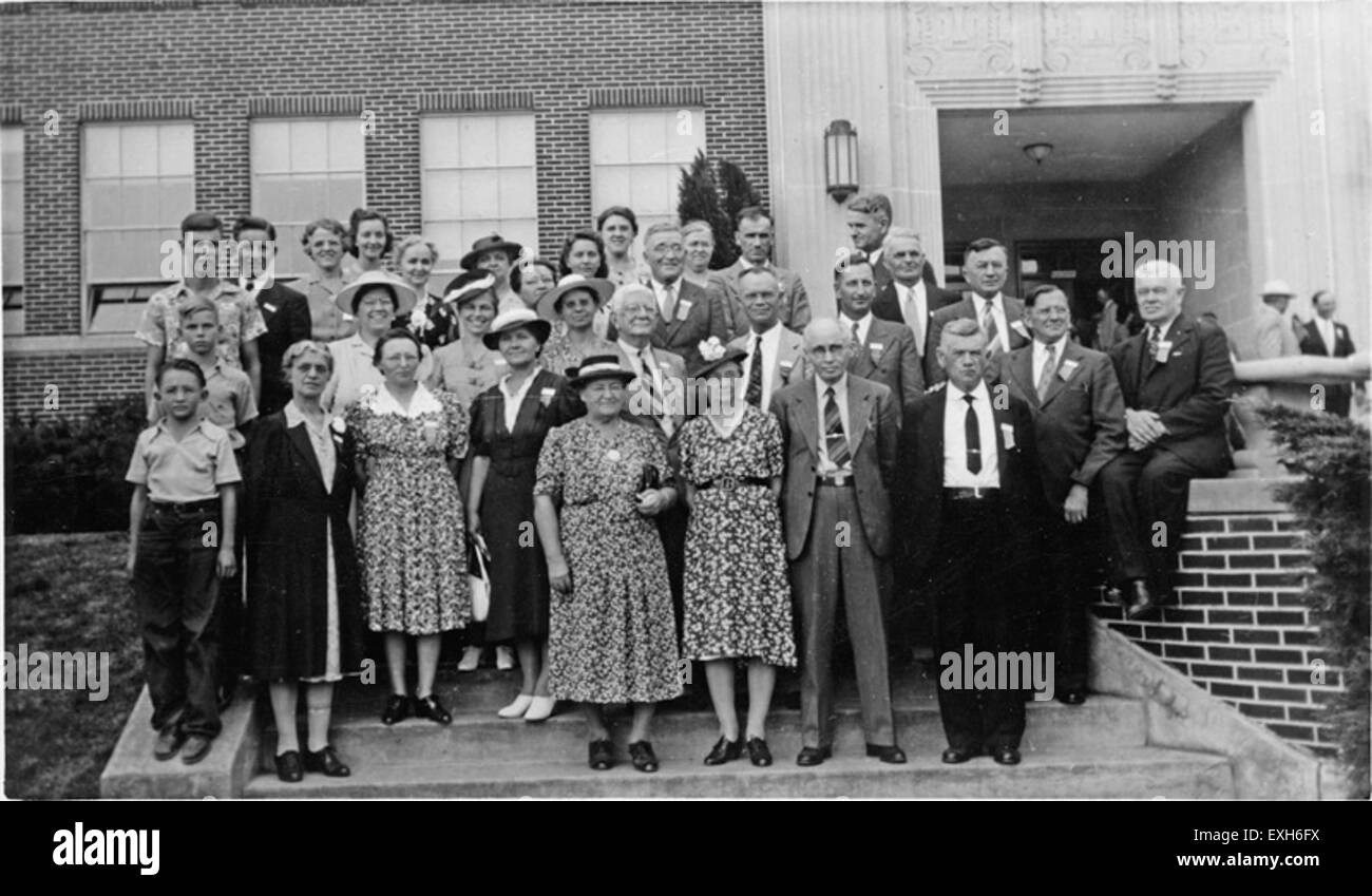 A 1941 meeting of the General Conference Mennonite Church, highlighting ...