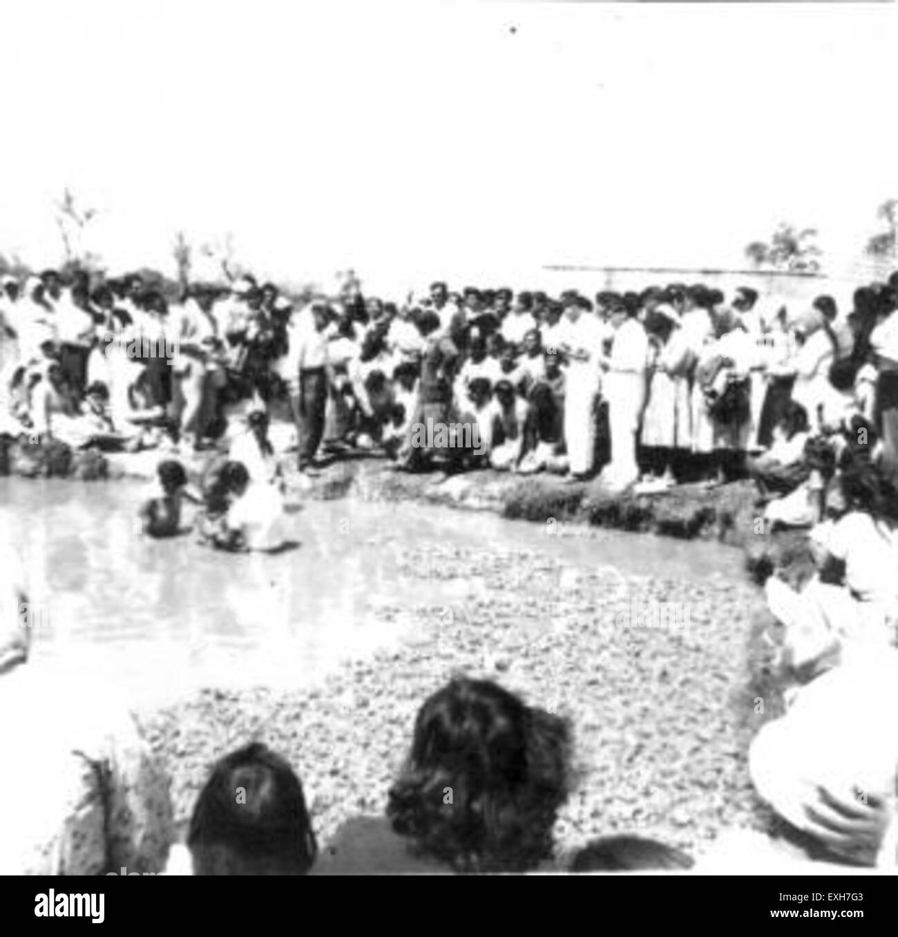 Chaco Indian baptism, Argentina Stock Photo - Alamy