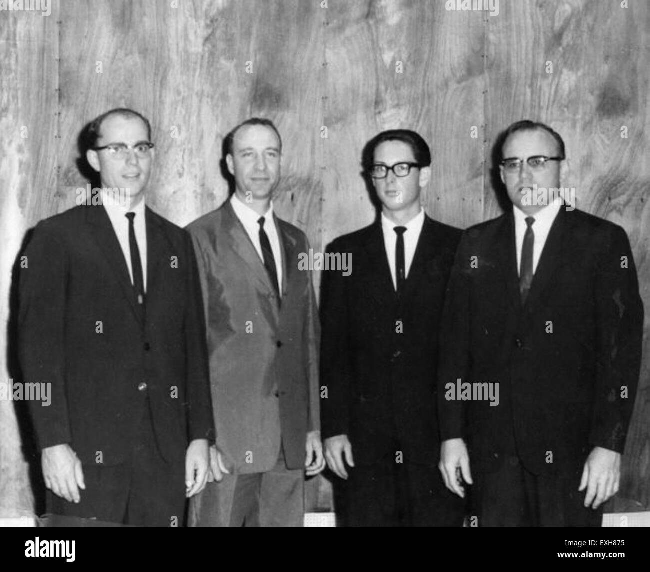 This image shows a Mennonite chorus group performing. The choir was ...