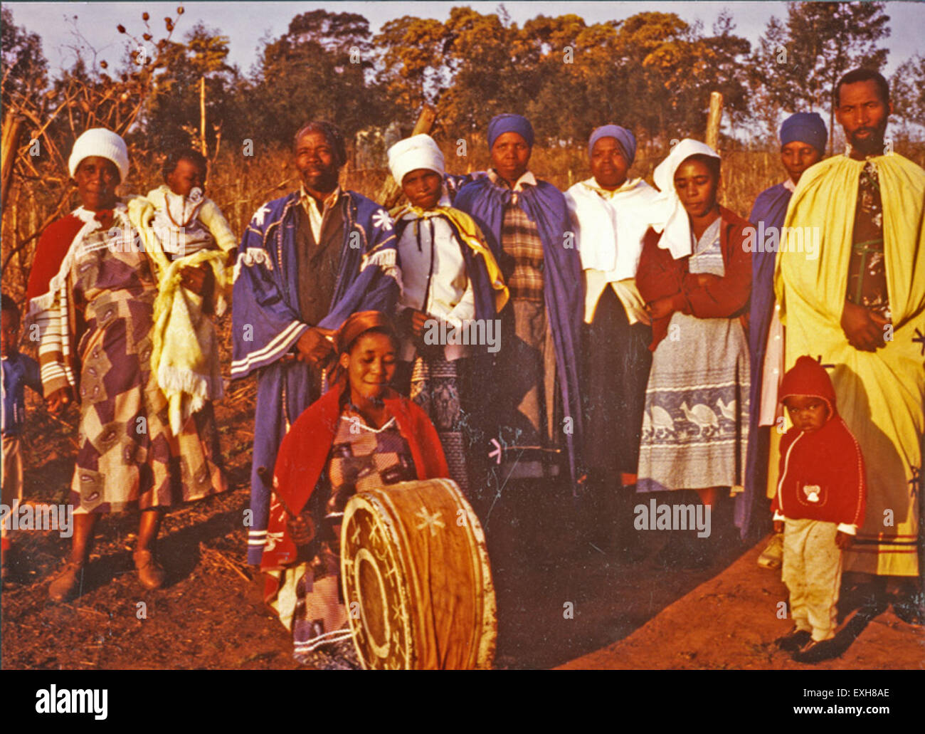 Members of a church community gather at Misty Mount for fellowship and ...