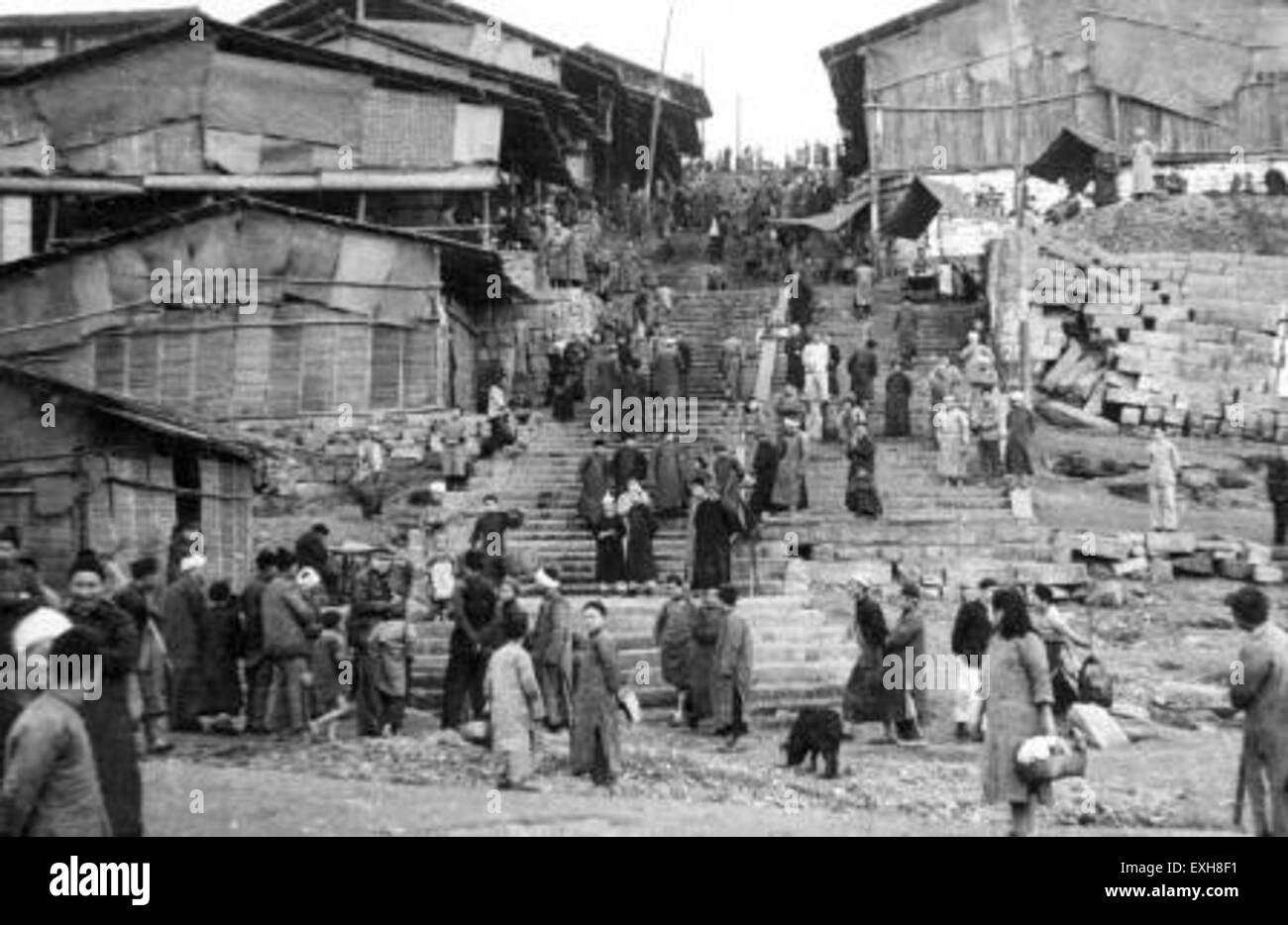 A view of Hochwan, a city in China where Mennonite missions have ...