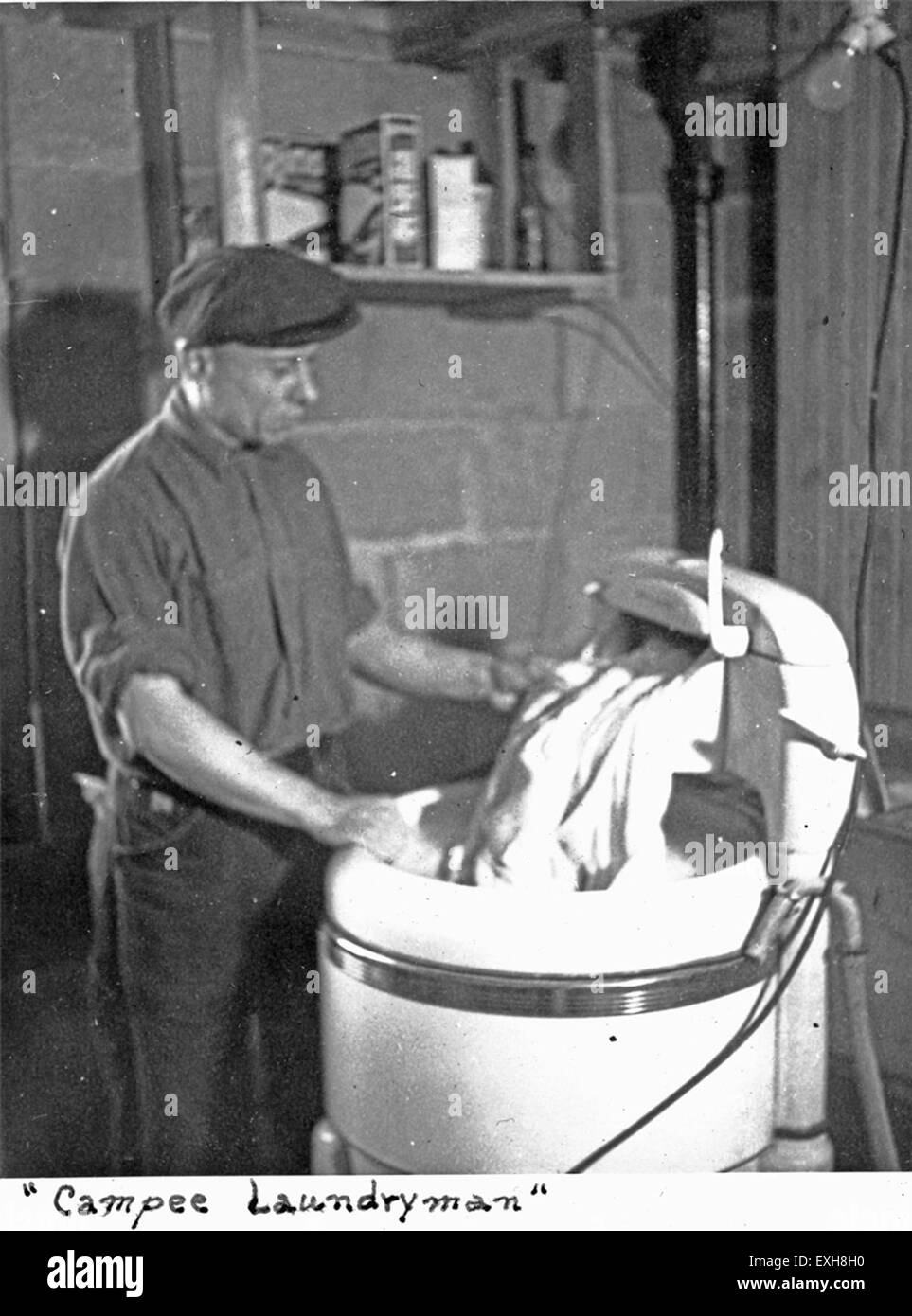 Civilian Public Service #24, Hagerstown, Maryland, Campee Laundryman ...