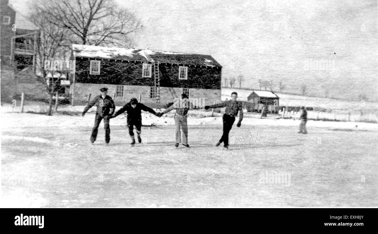 This photo captures Civilian Public Service workers at Camp #24 in ...
