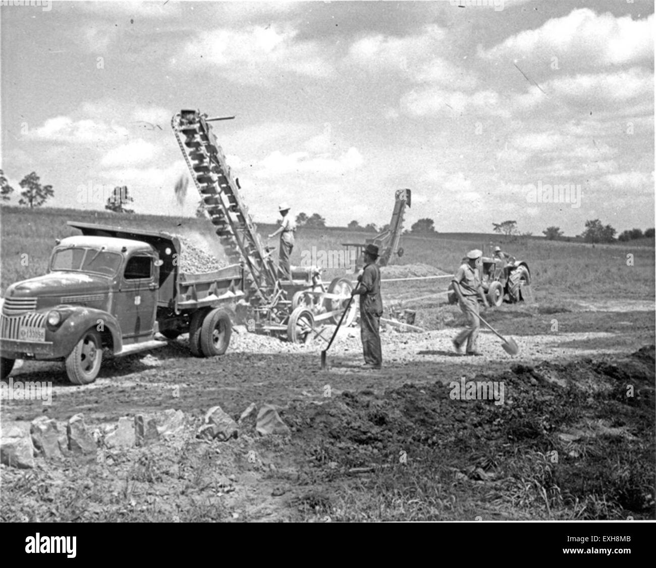 This image shows conscientious objectors from Civilian Public Service ...