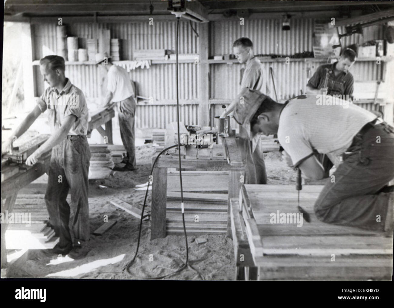 This image depicts participants from Civilian Public Service #27 in ...