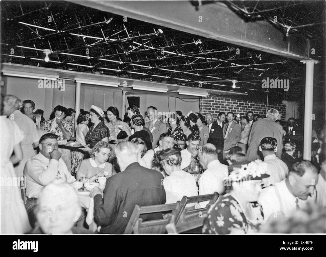 This image depicts the 1950 General Conference Mennonite Church meeting ...