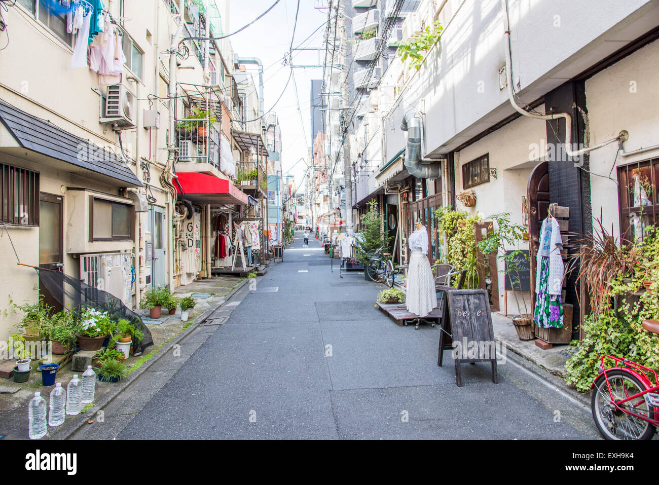 Shopping street around Koenji Station,Suginami-Ku,Tokyo,Japan Stock ...