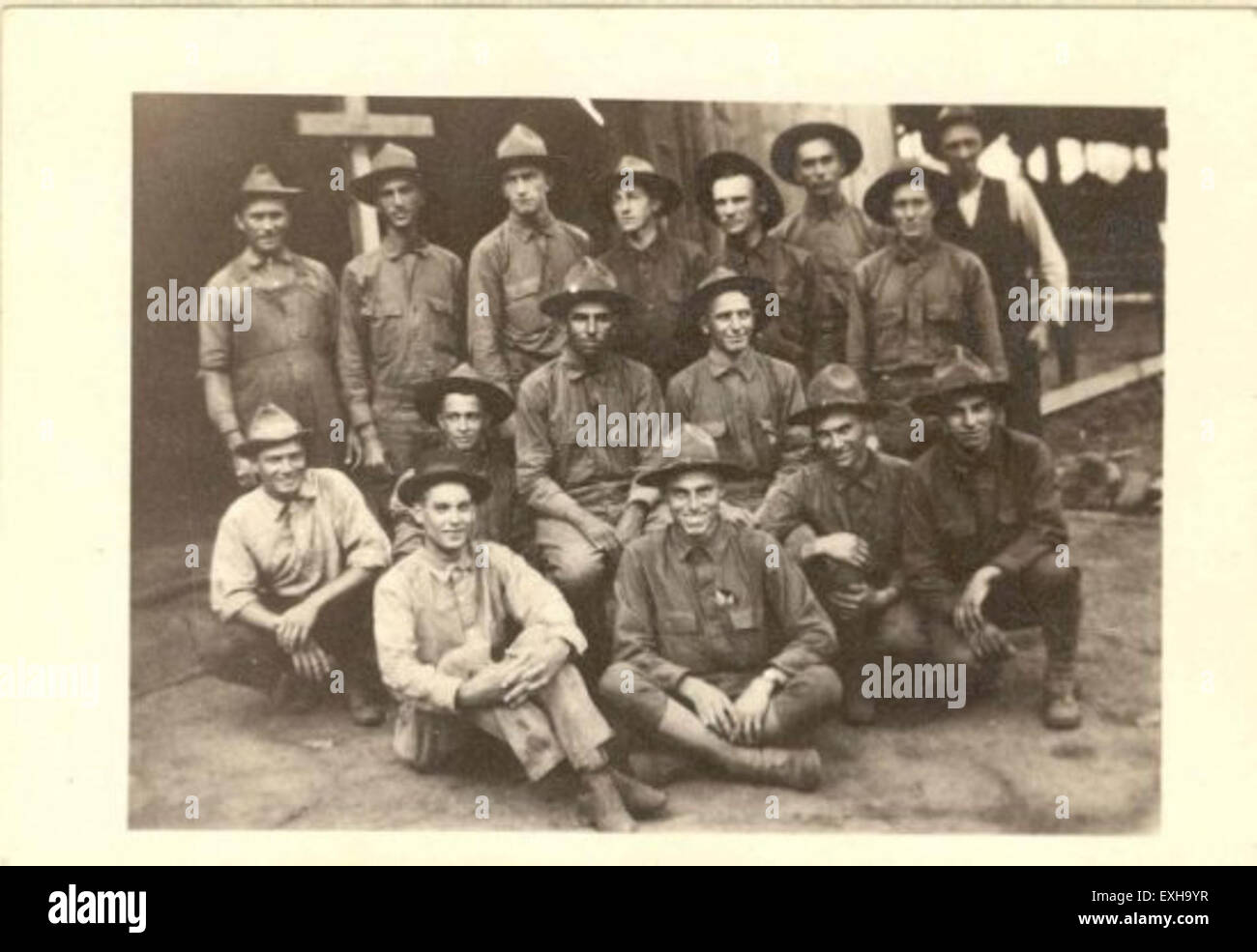 Conscientious Objectors at Camp Pike, Arkansas, 1918 Stock Photo - Alamy