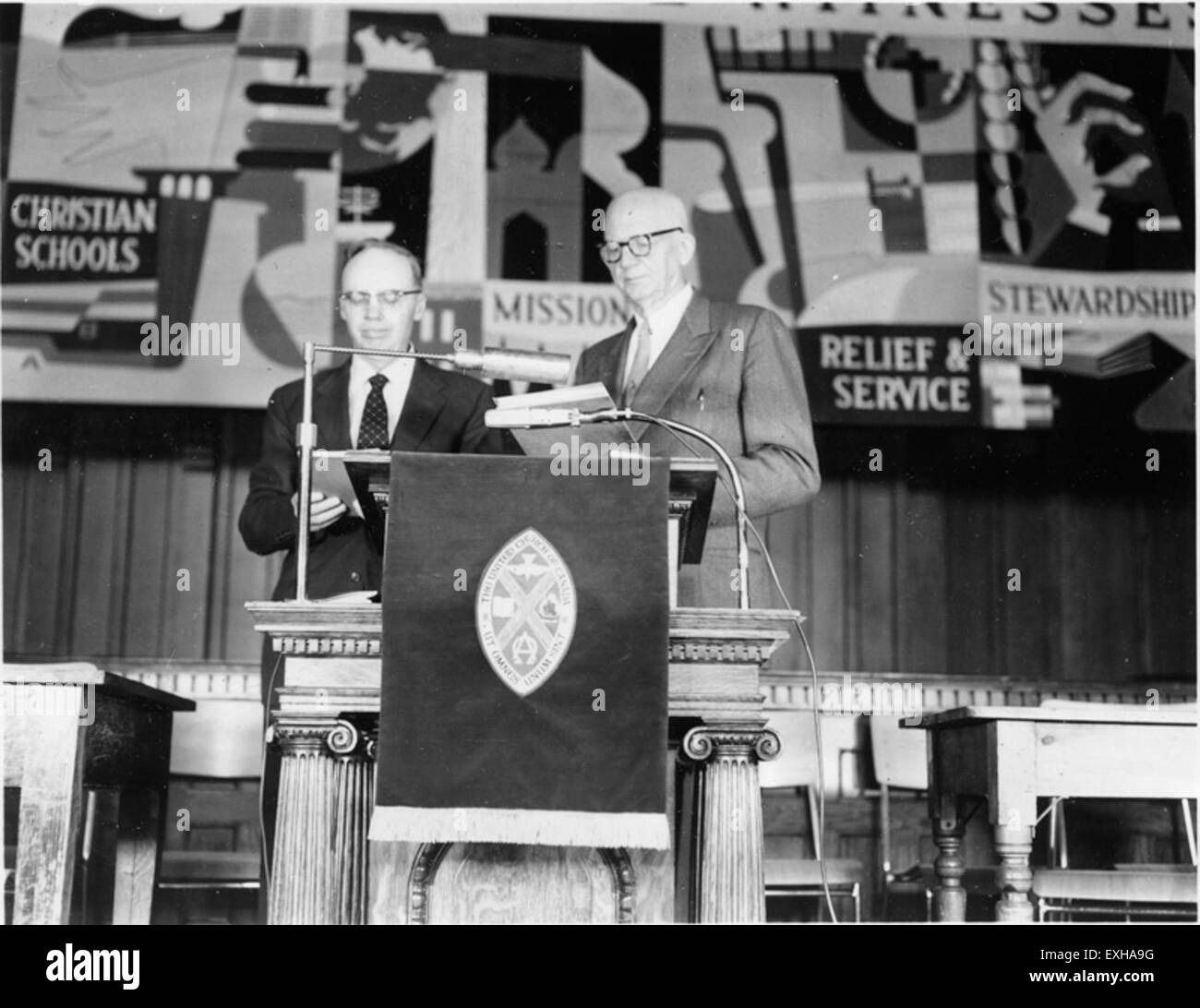 A 1956 General Conference Mennonite Church meeting where members ...