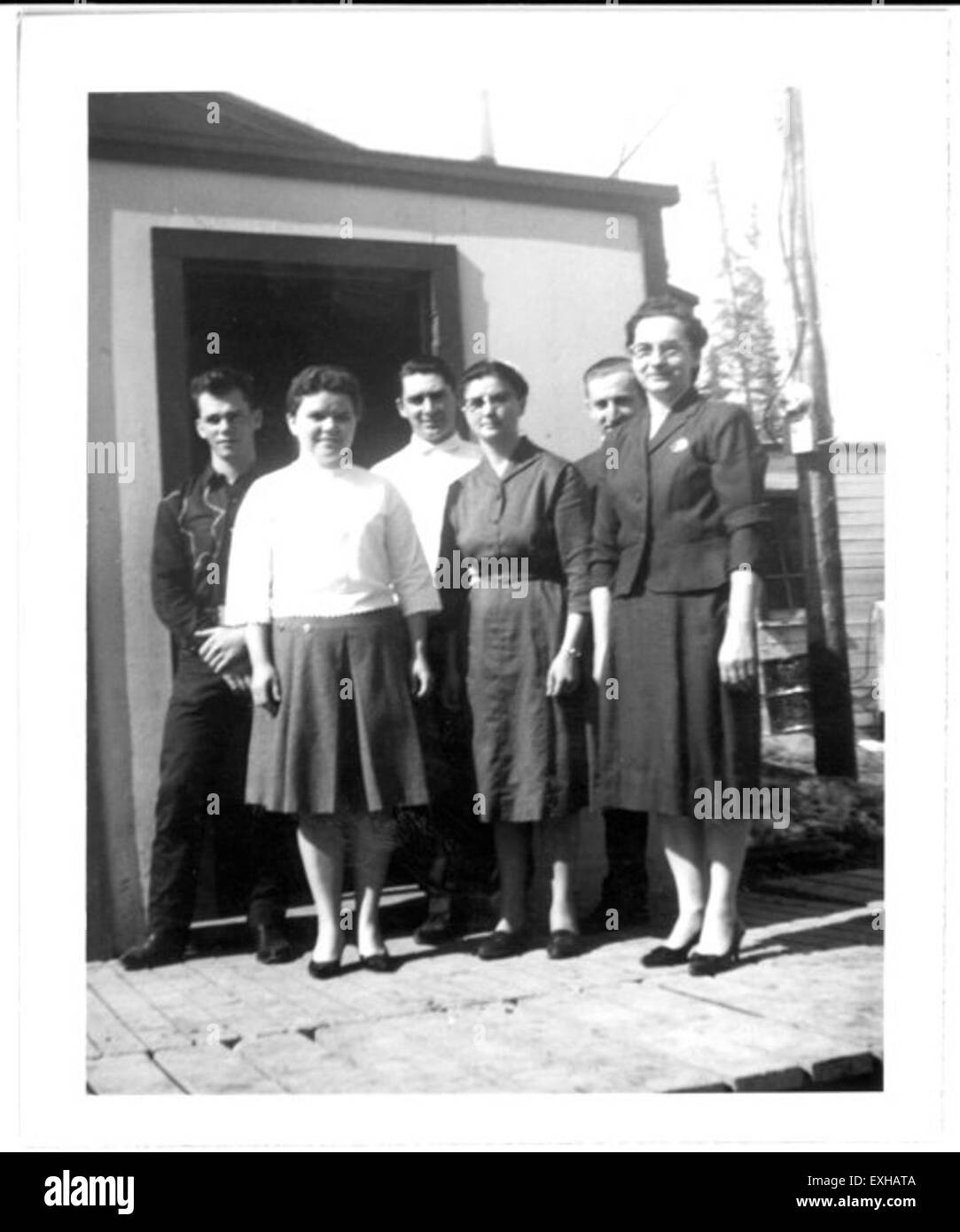 Dormitory Staff In Anzac Alberta Stock Photo - Alamy