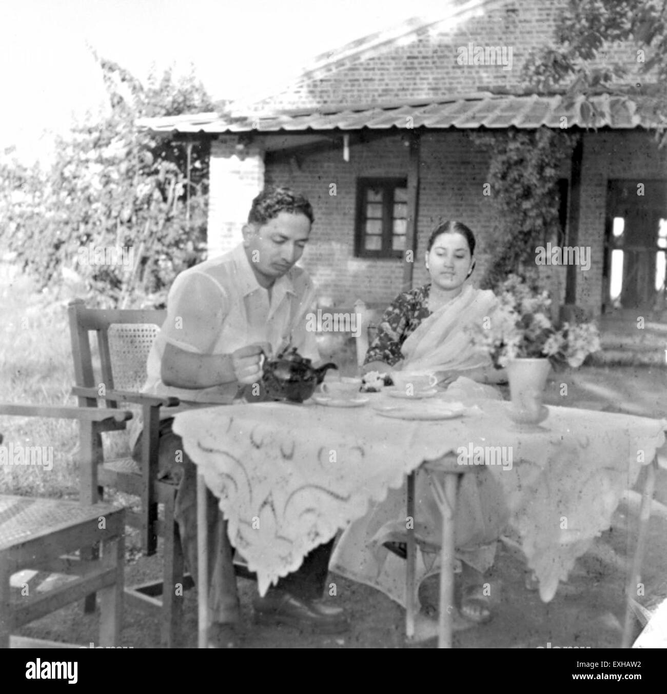 Dr and Mrs Martin, India, 1958 1 Stock Photo - Alamy