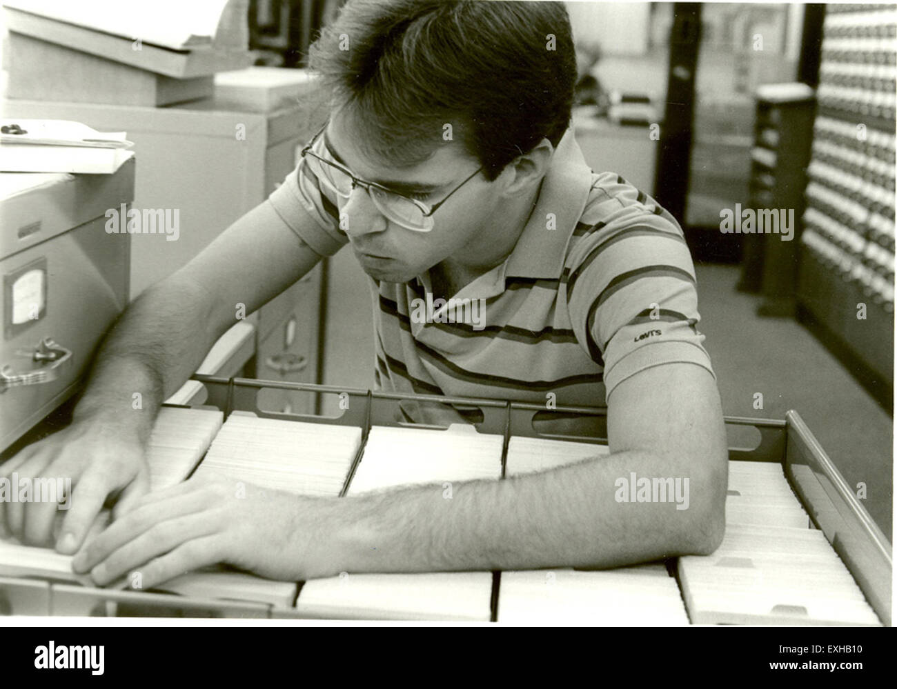 Ed Zuercher 1985-86 Stock Photo - Alamy