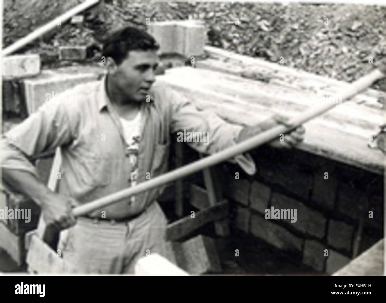 Eitzen At Work Stock Photo - Alamy