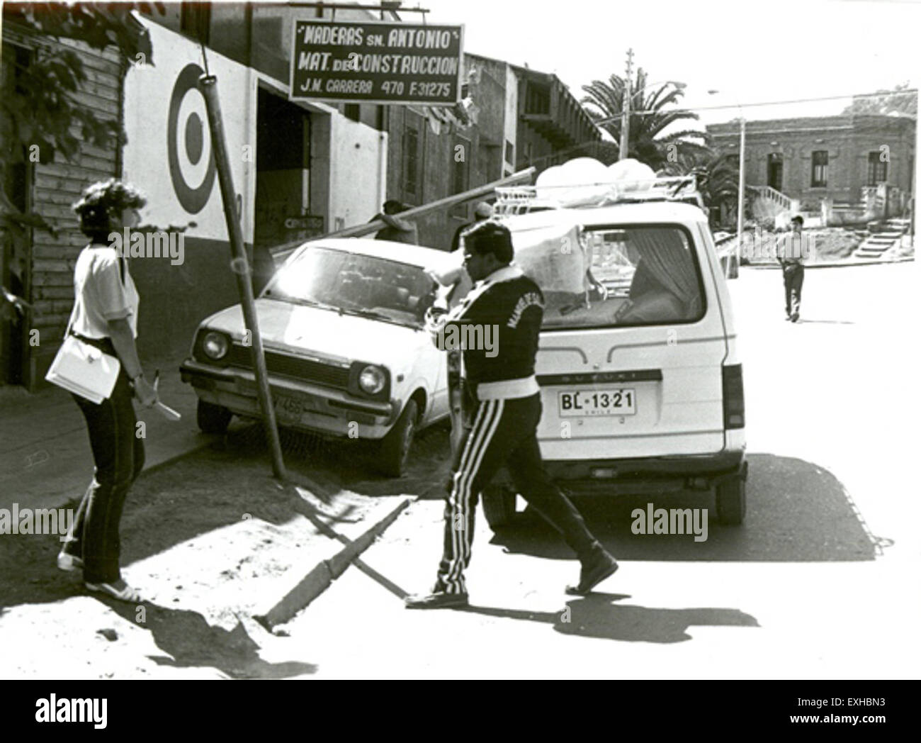 Donald and Marilyn Brenneman are seen distributing food in Chile as ...