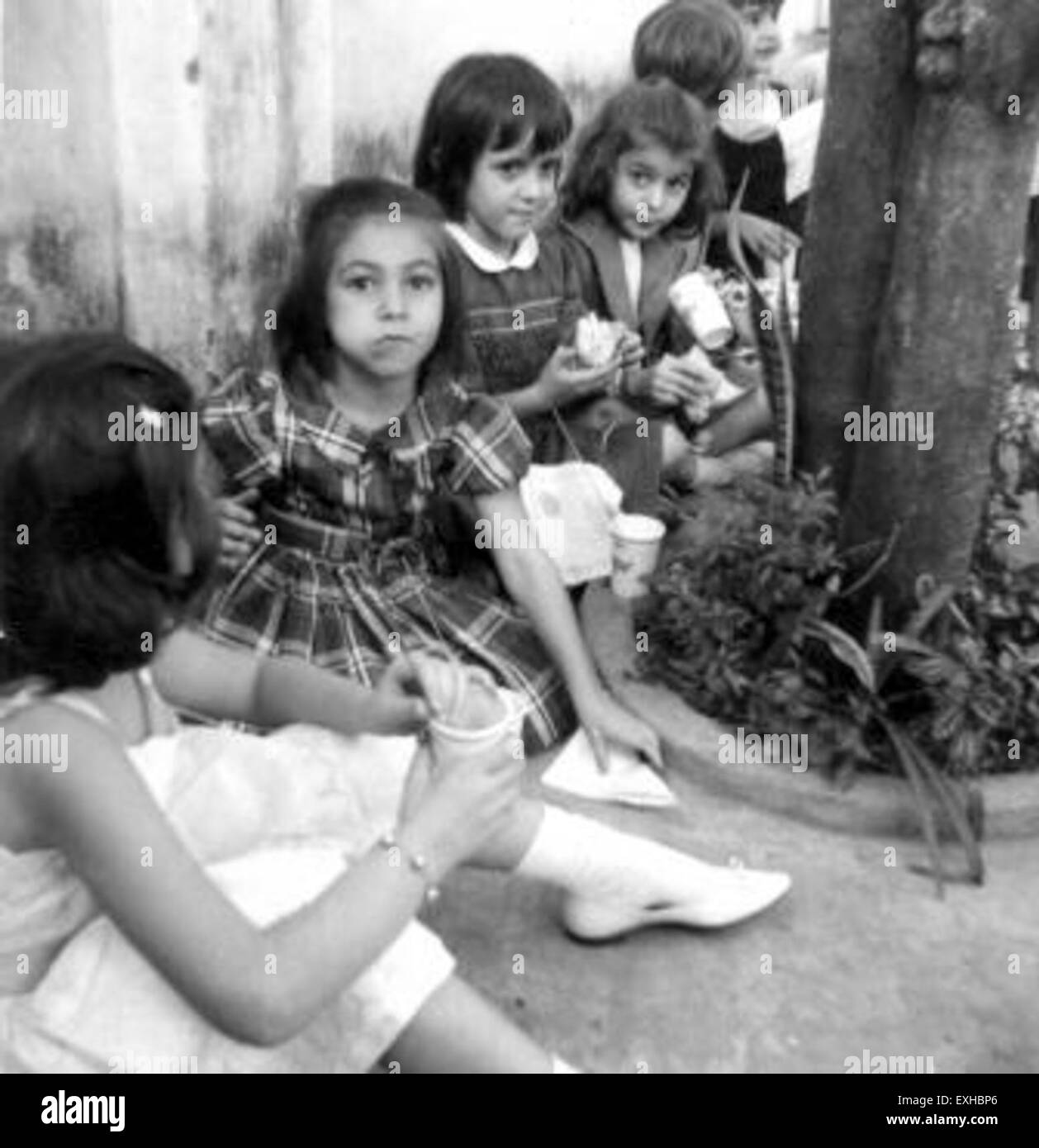 1963 birthday party 1 Stock Photo - Alamy