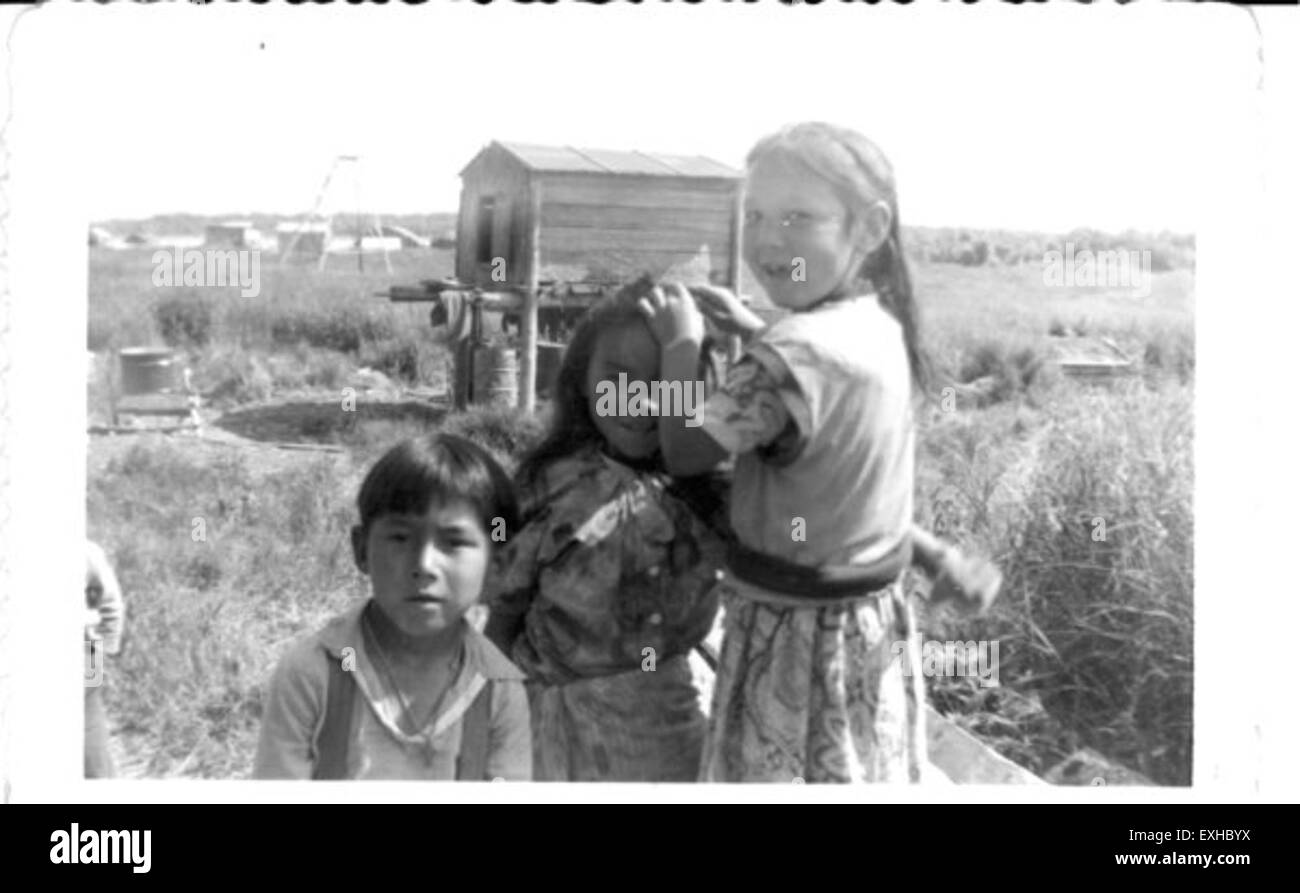 A group of friends is shown on their way to Bible school, illustrating ...