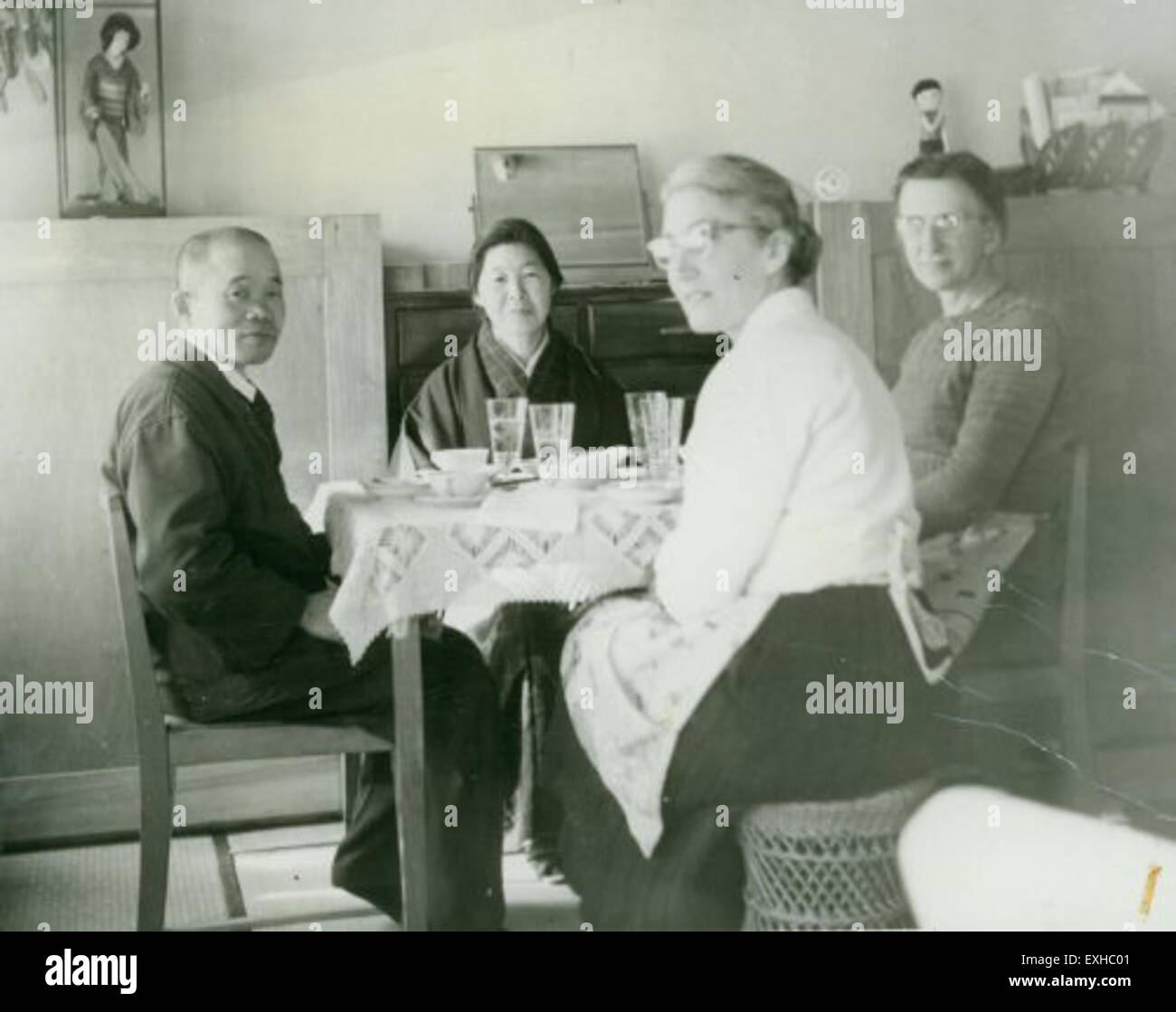 Mennonite missionaries Rhoda and Ruth Ressler engaging in friendship ...