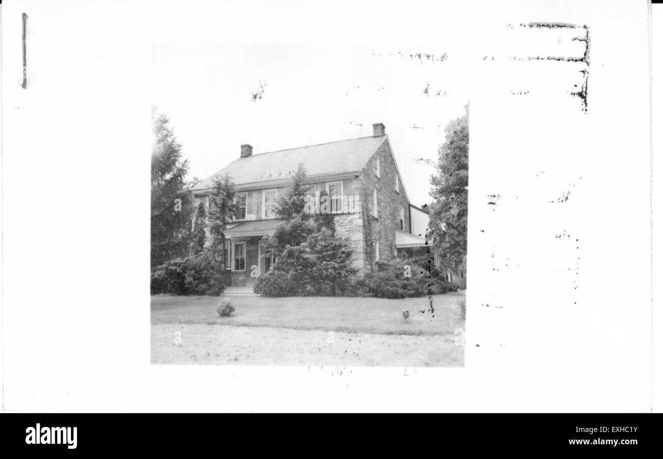 The Garber Home in Mt. Joy, Pennsylvania, represents a historic ...