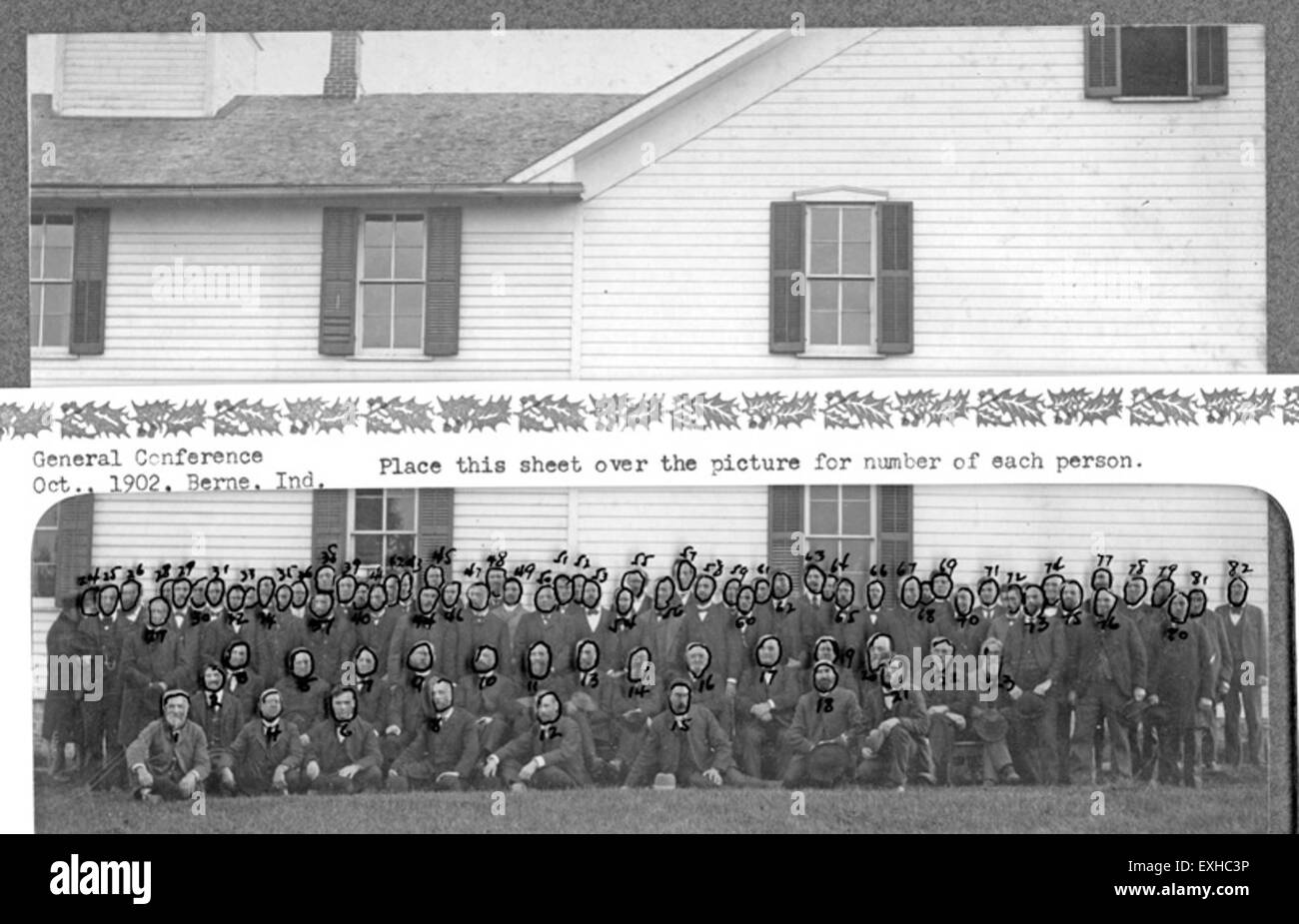 A 1902 General Conference Mennonite Church meeting, an important event ...