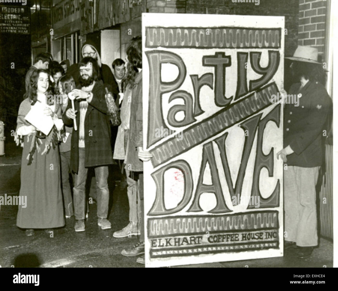 The 1973 Coffeehouse Sign represents a cultural moment, advertising a ...