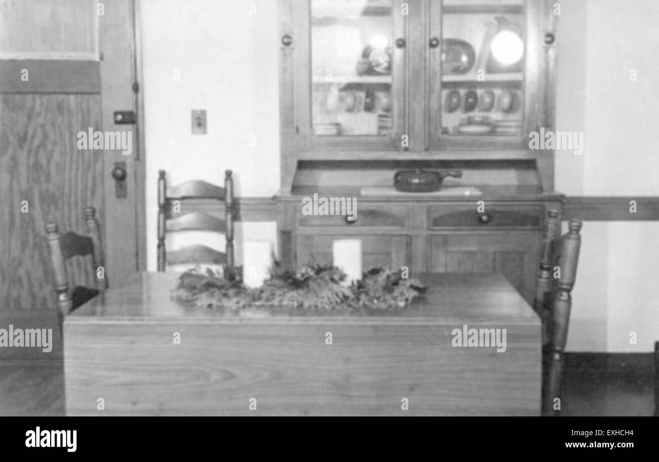 The Home Economics Dining Room at Goshen College serves as a learning ...