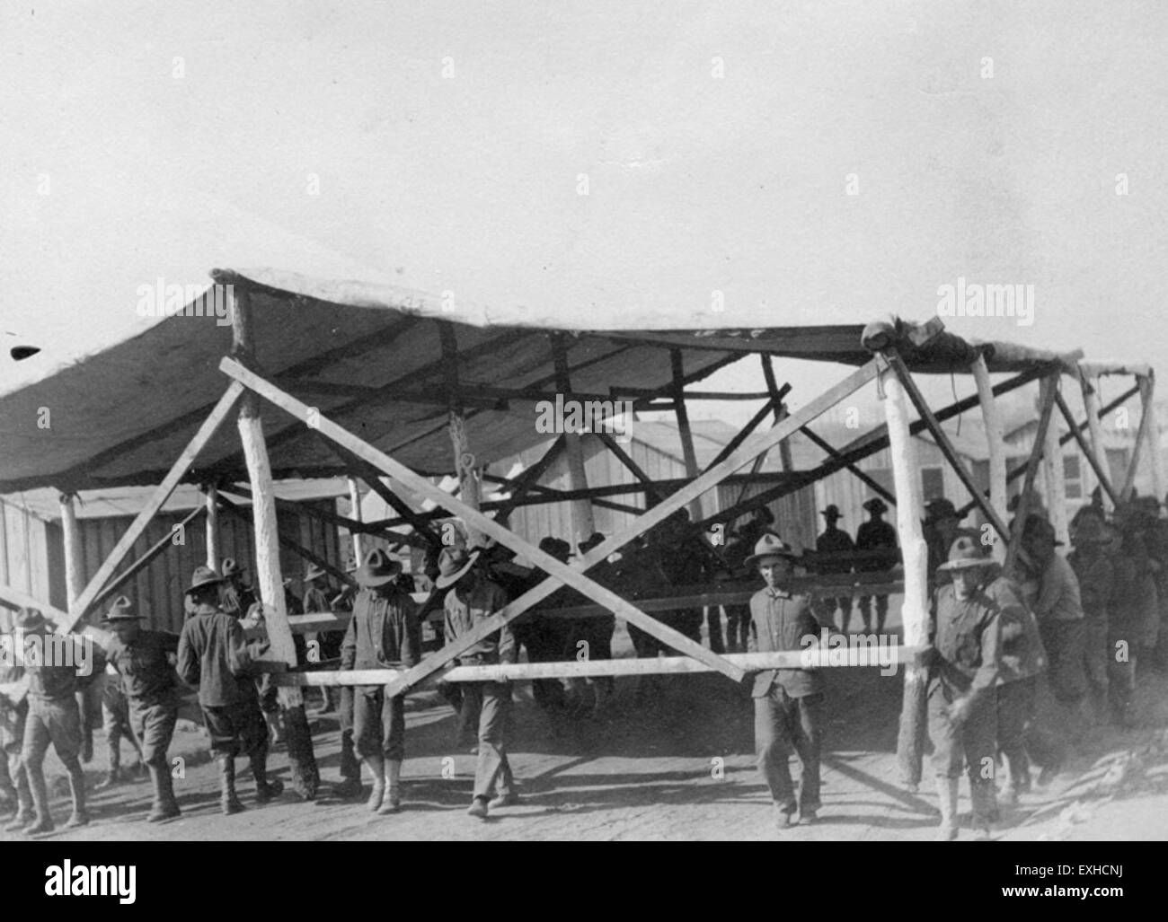 Tent frame hi-res stock photography and images - Alamy