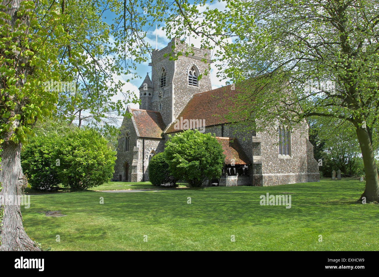 14th century holy trinity church hi-res stock photography and images ...