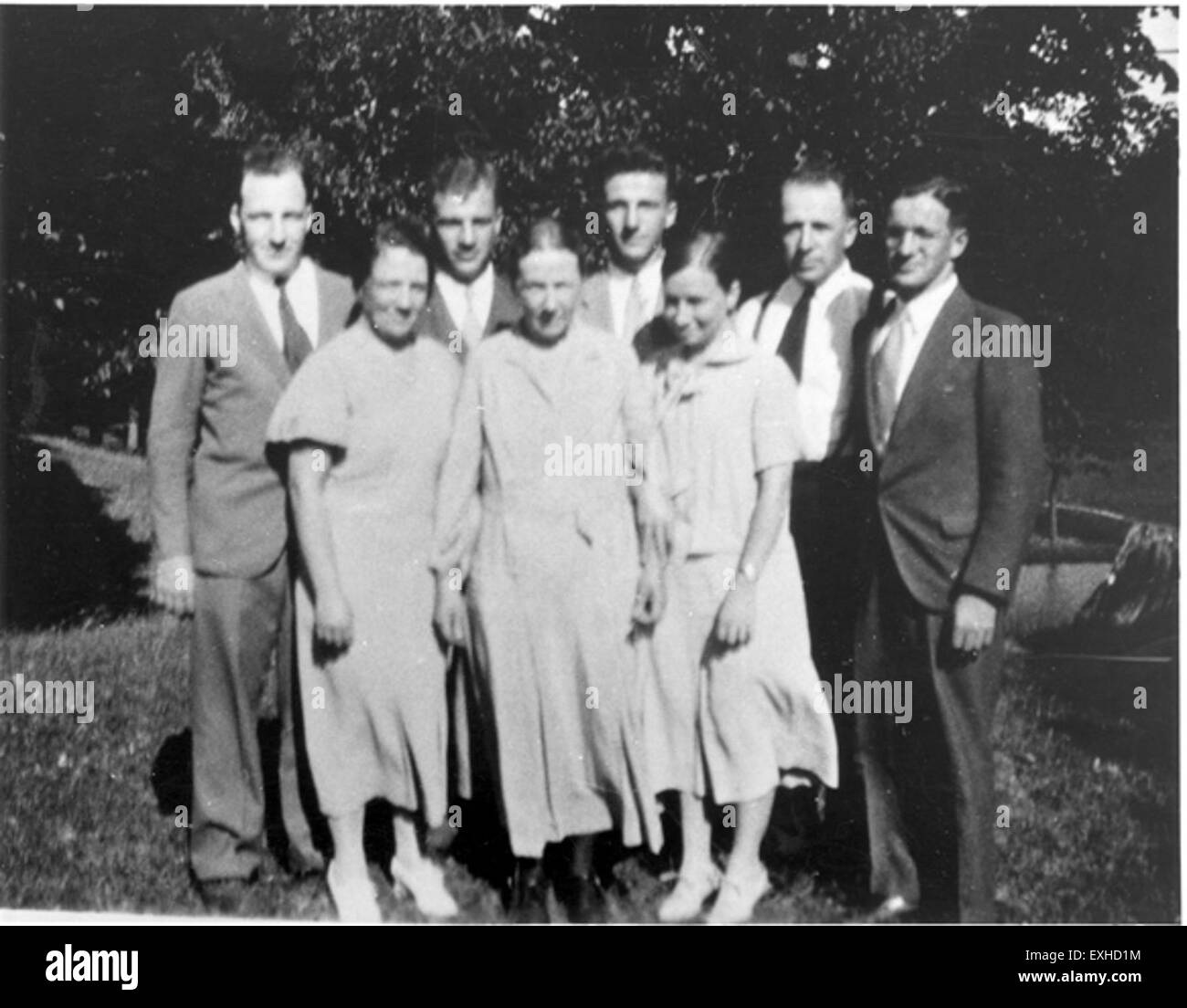 H. S. Bender is shown with his siblings and their mother, Elsie, in the ...