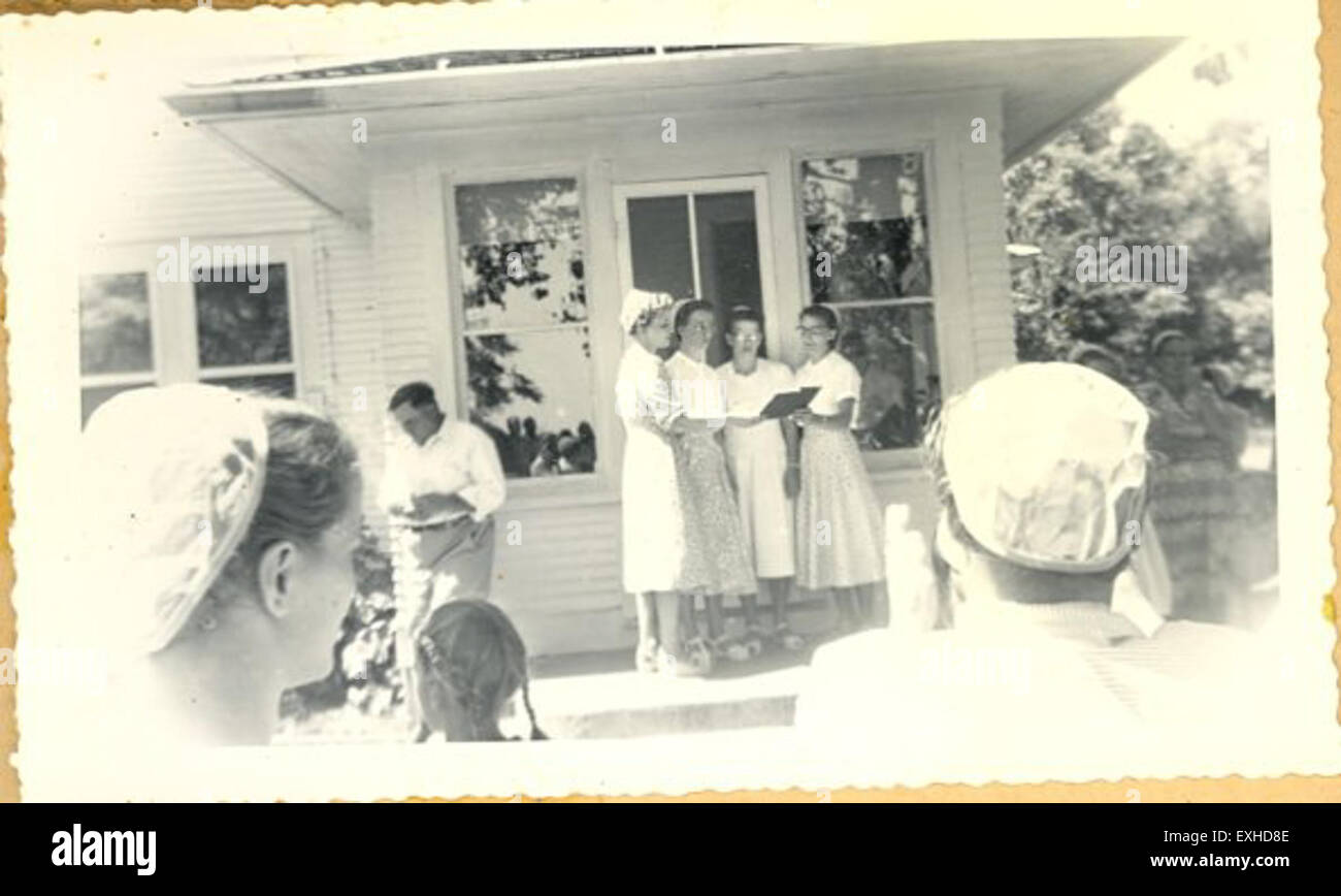 The Yoder sisters, Helen, Stella, Effie, and Margaret, are pictured ...