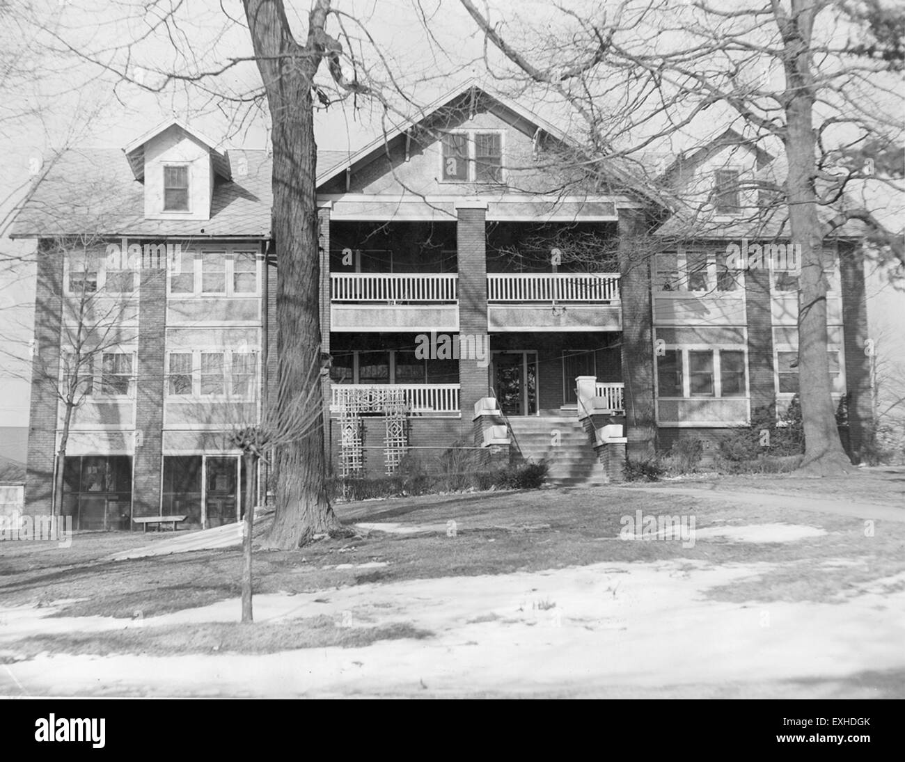 The Home for the Aged in 1951 provided a caring environment for elderly ...